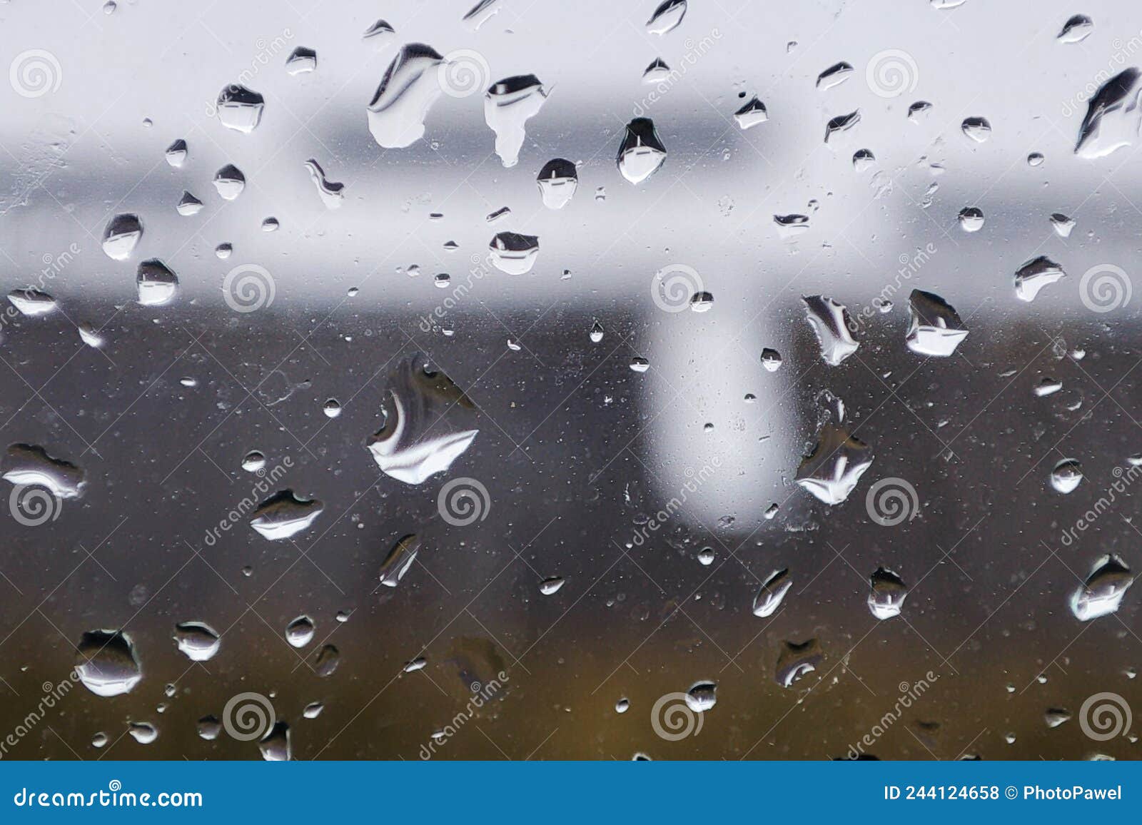 Bubble Water on Window. Rain Droplet Texture Stock Photo - Image of ...