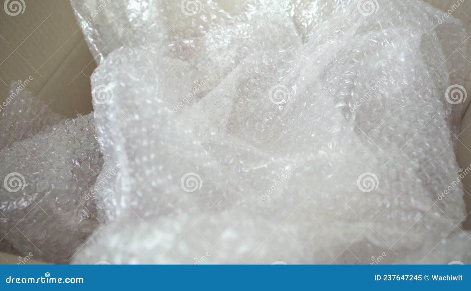 Bubble Wrap Inside a Cardboard Box Stock Video - Video of board, boxing ...