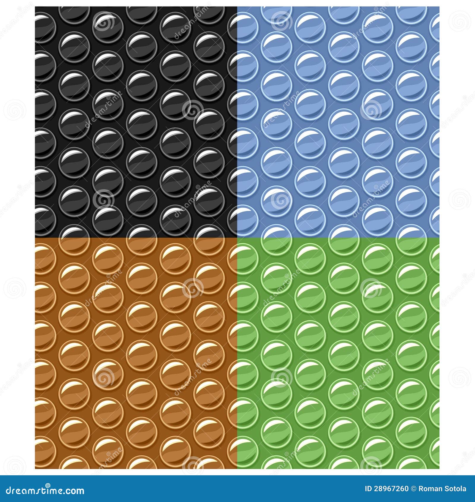 Bubble Wrap Seamless Background Stock Vector - Illustration of pattern, delivery: 28967260