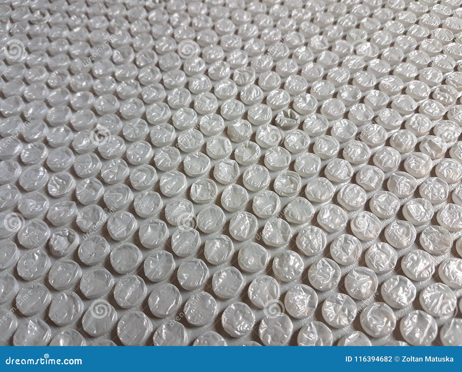 Bubble Wrap Texture Plastic Material Background Grey Secure Packing ...