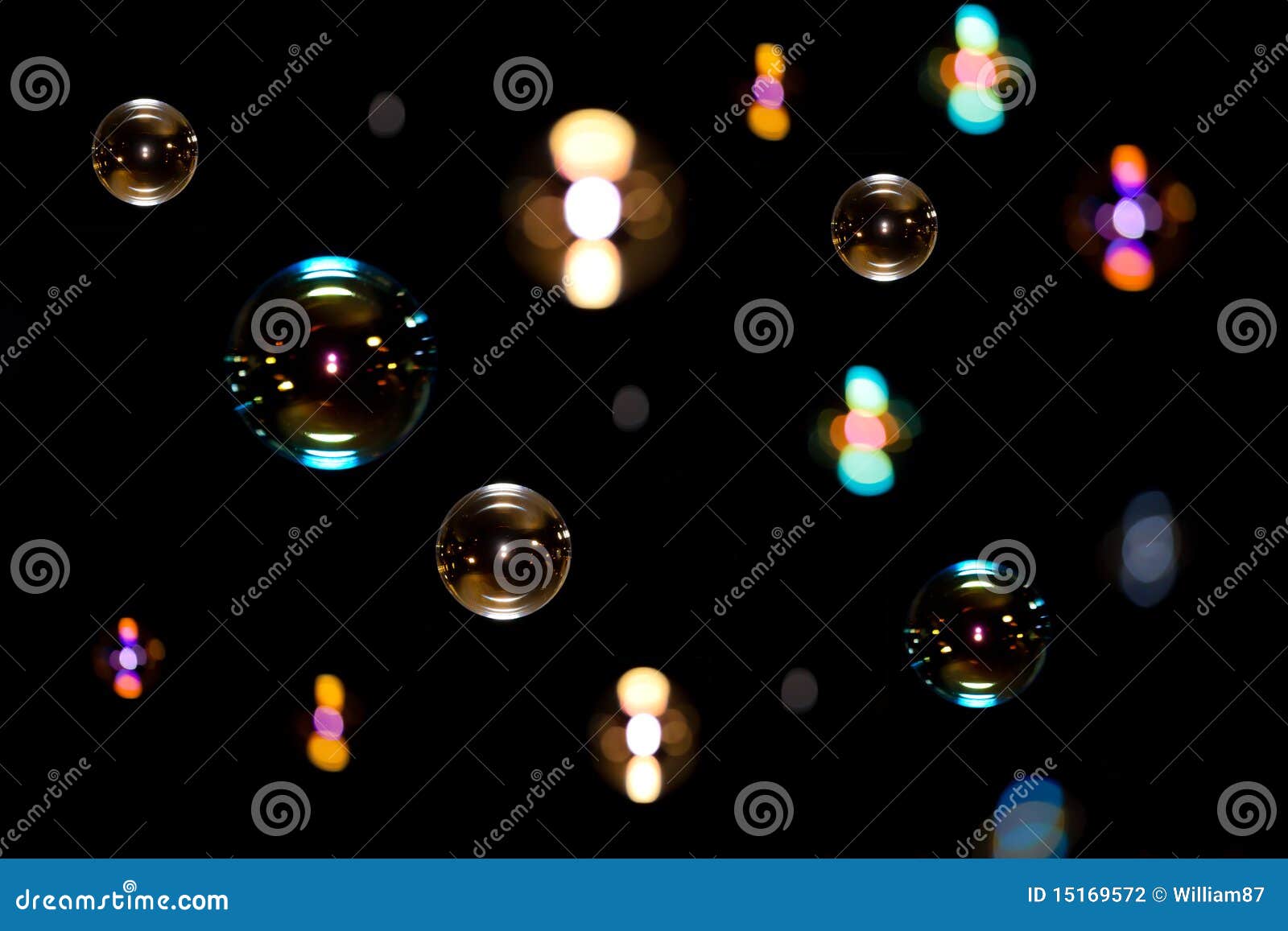 Bubbles stock photo. Image of multi, abstract, colors - 15169572