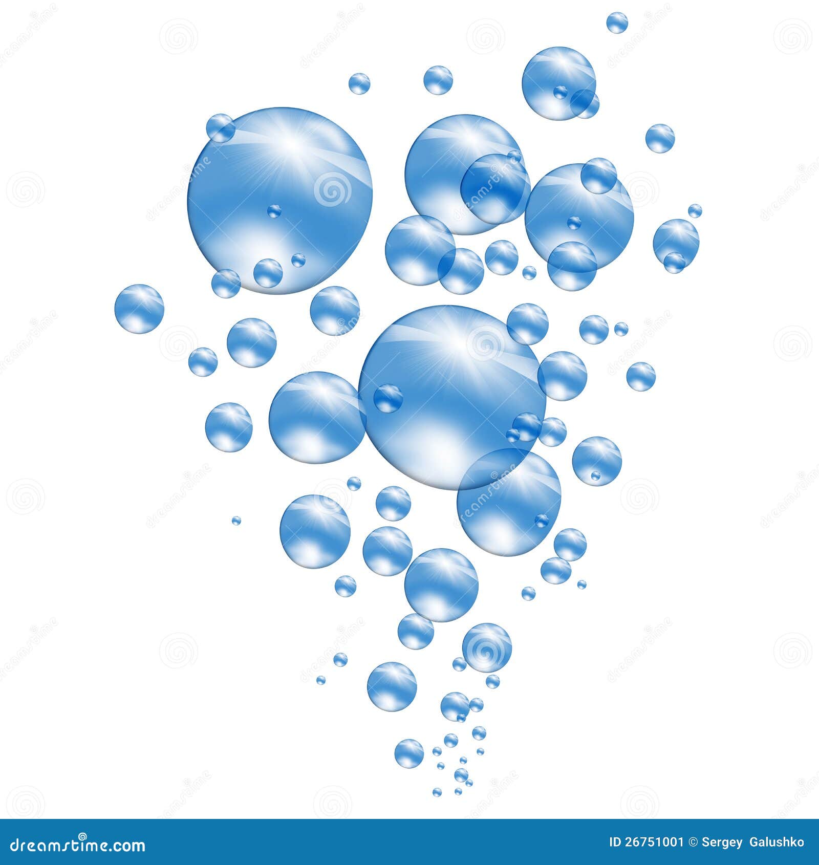 Bubbles stock illustration. Illustration of sparse, bright - 26751001