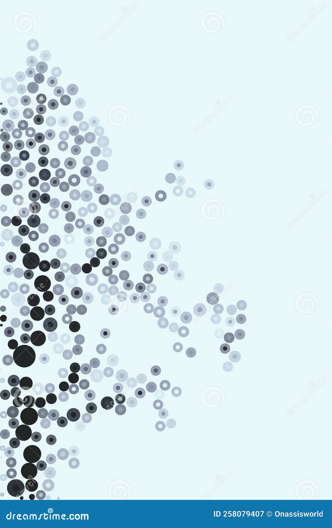 Bubbles Abstract Background Templates Stock Illustration - Illustration ...