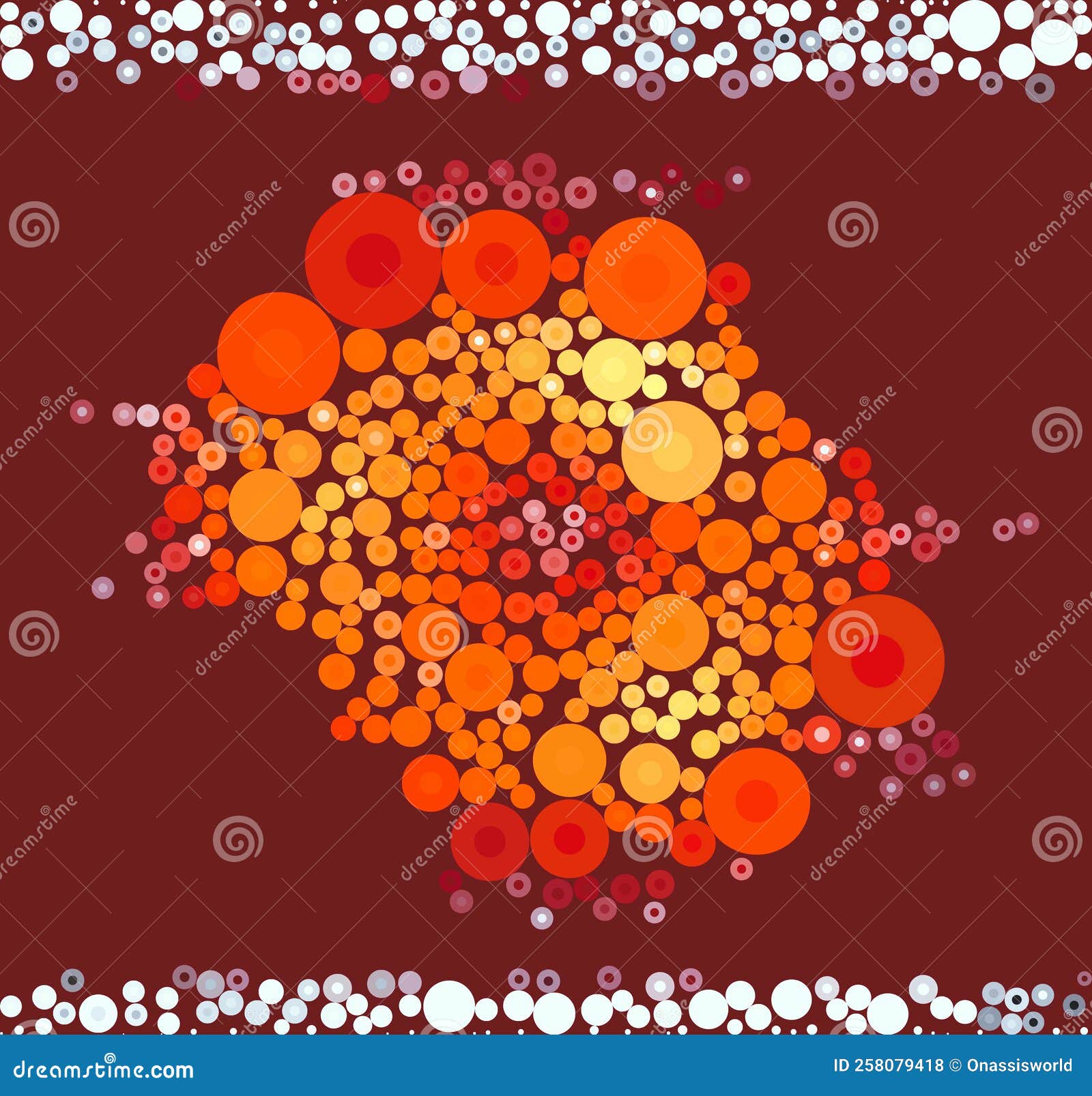 Bubbles Abstract Background Templates Stock Illustration - Illustration ...