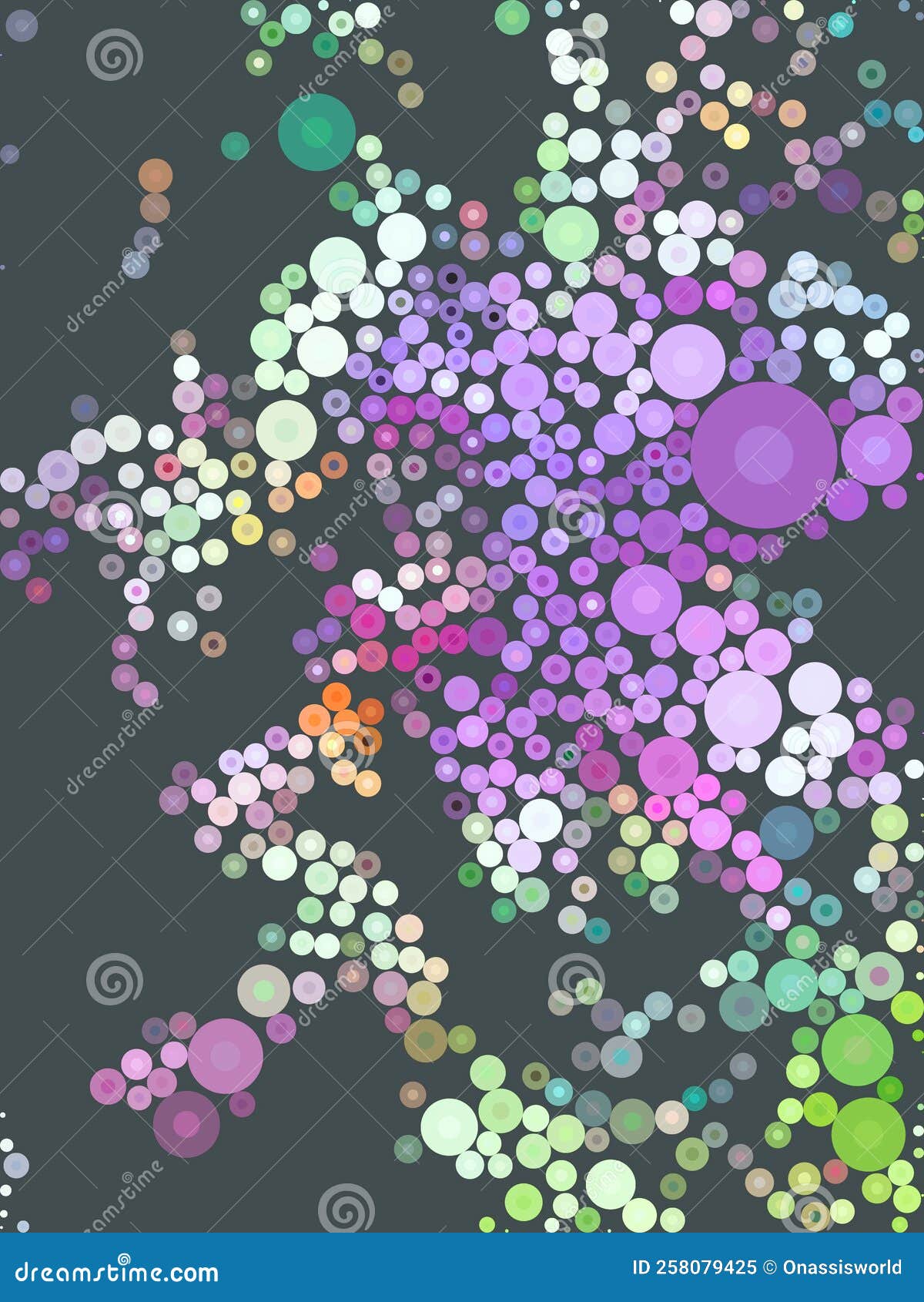 Bubbles Abstract Background Templates Stock Illustration - Illustration ...