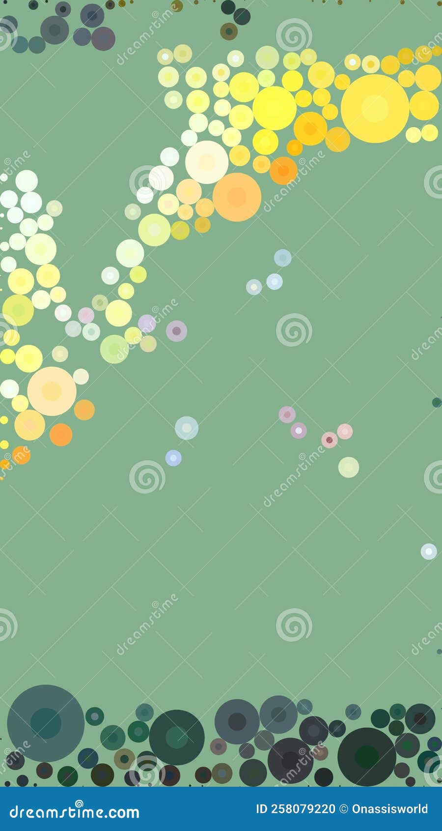 Bubbles Abstract Background Templates Stock Illustration - Illustration ...