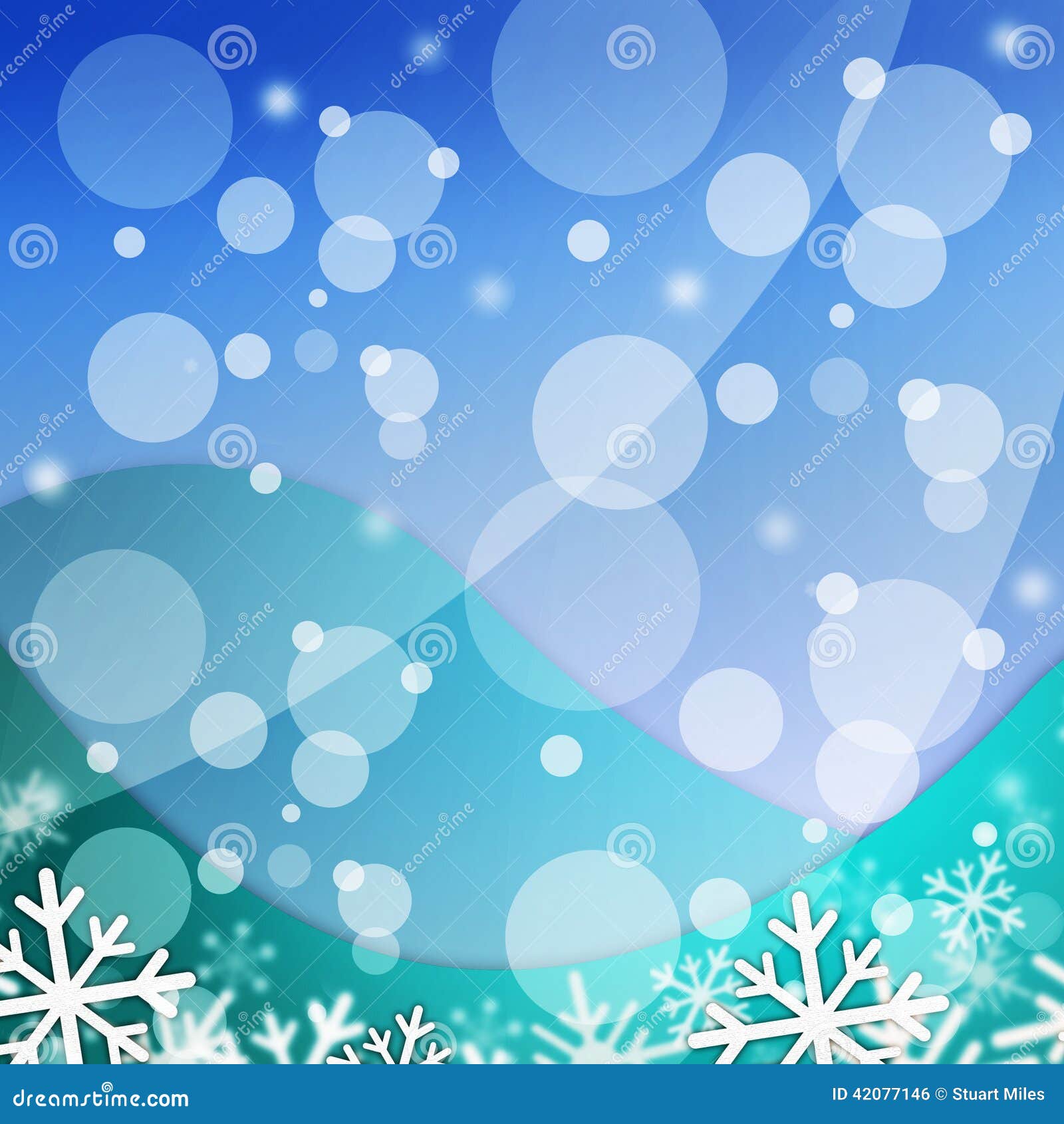 Bubbles and Arcs Background Means White Droplets Stock Illustration ...