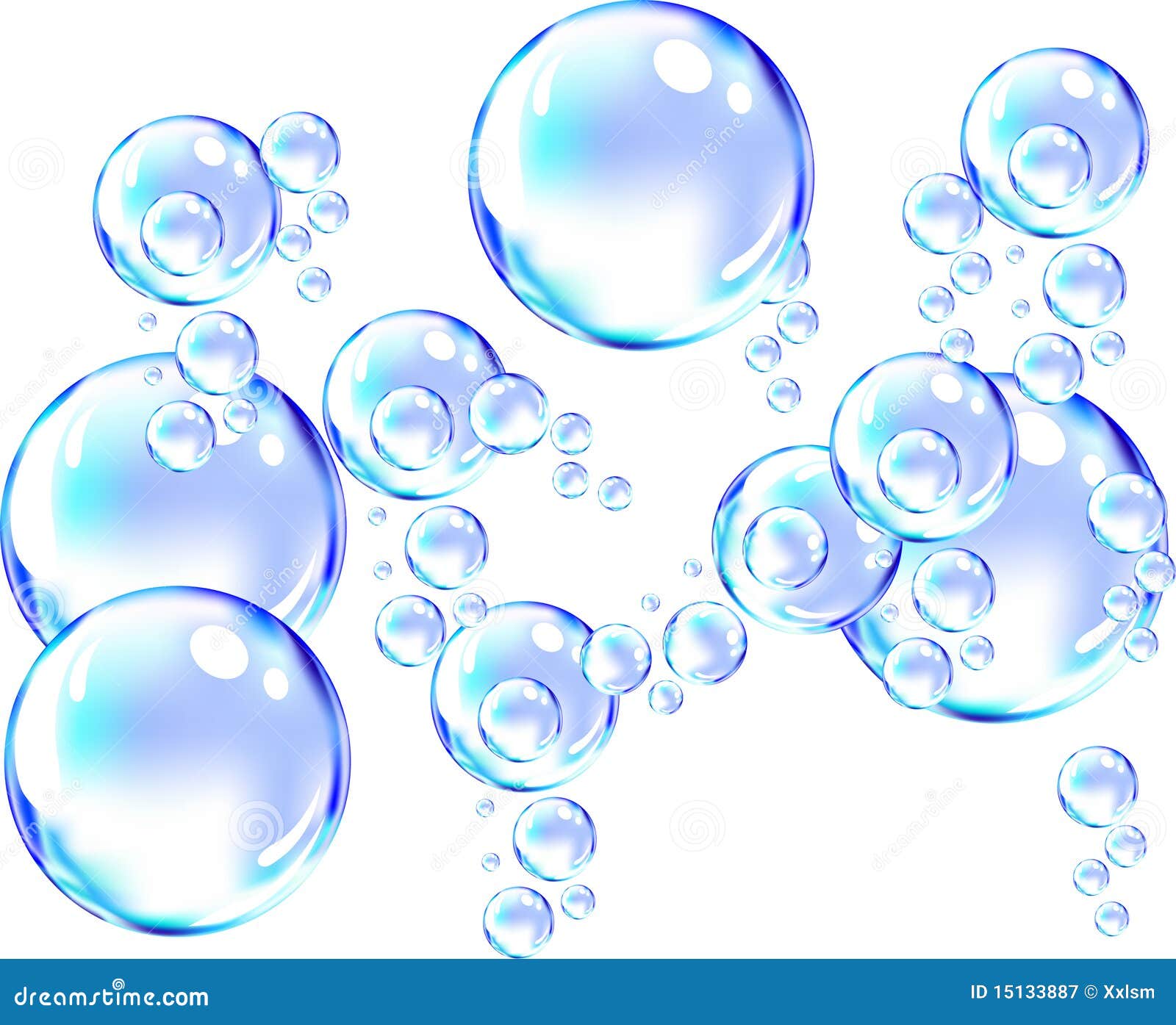 Bubbles background stock vector. Illustration of nature - 15133887
