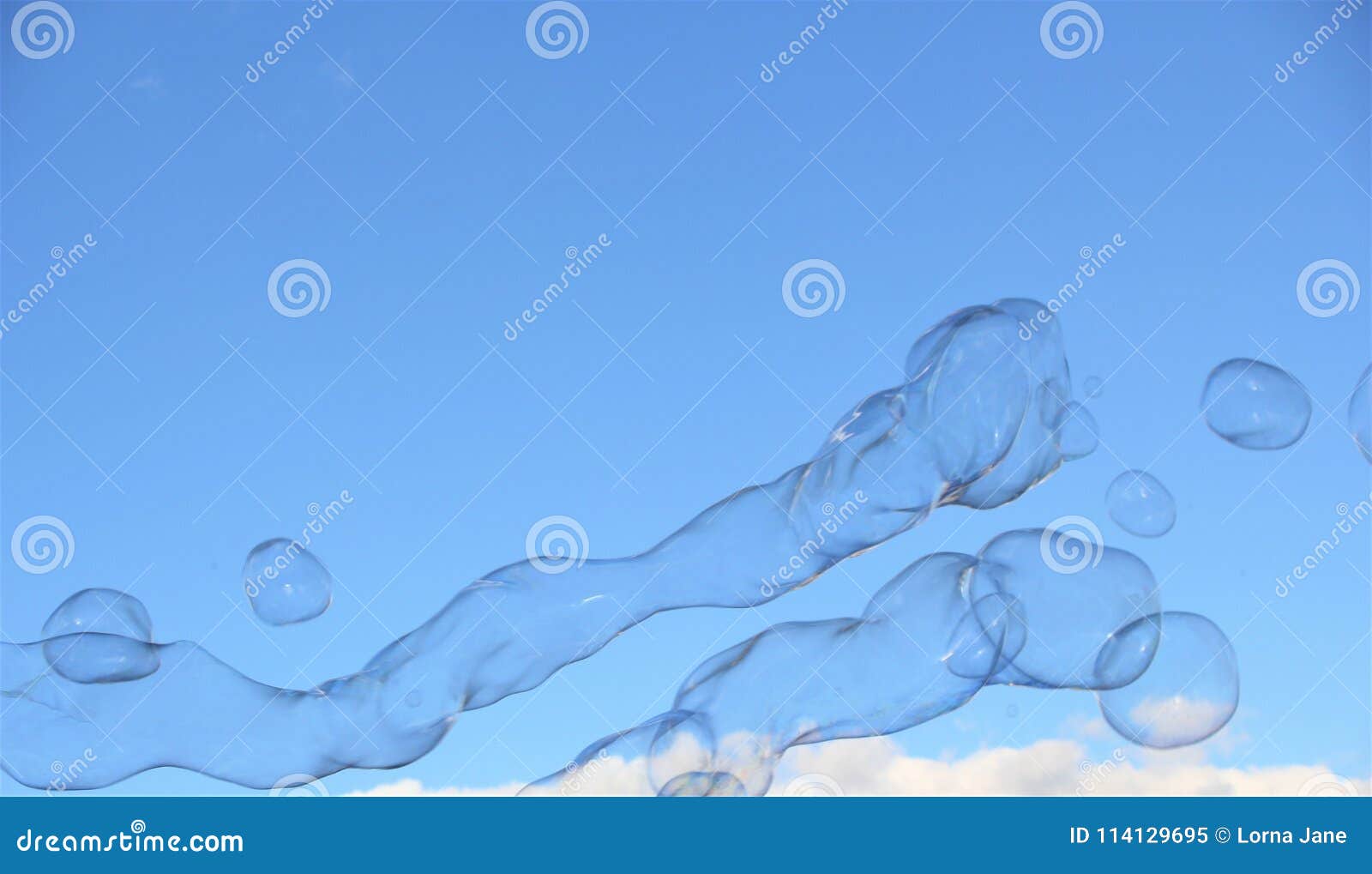 Bubbles Bubble Background Floats in Sky Modern Simple Abstract Design ...