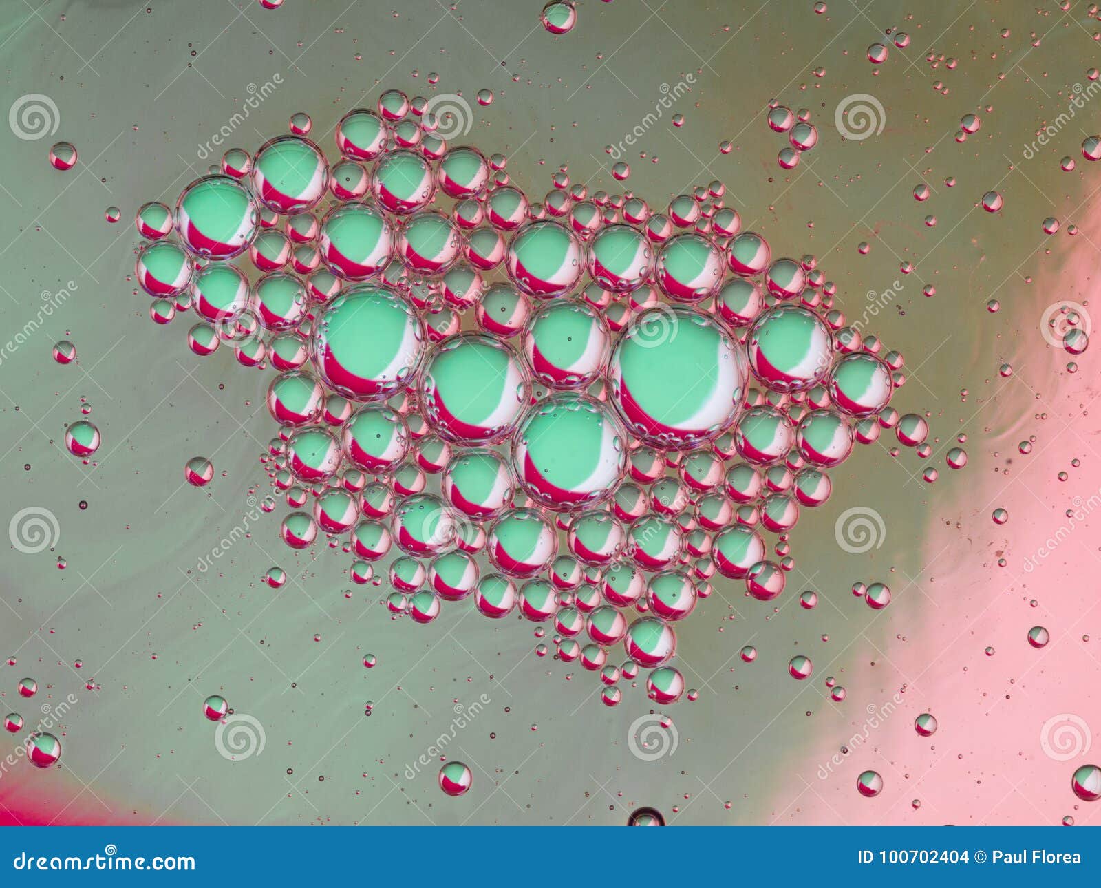 Bubbles come together stock photo. Image of artwork - 100702404