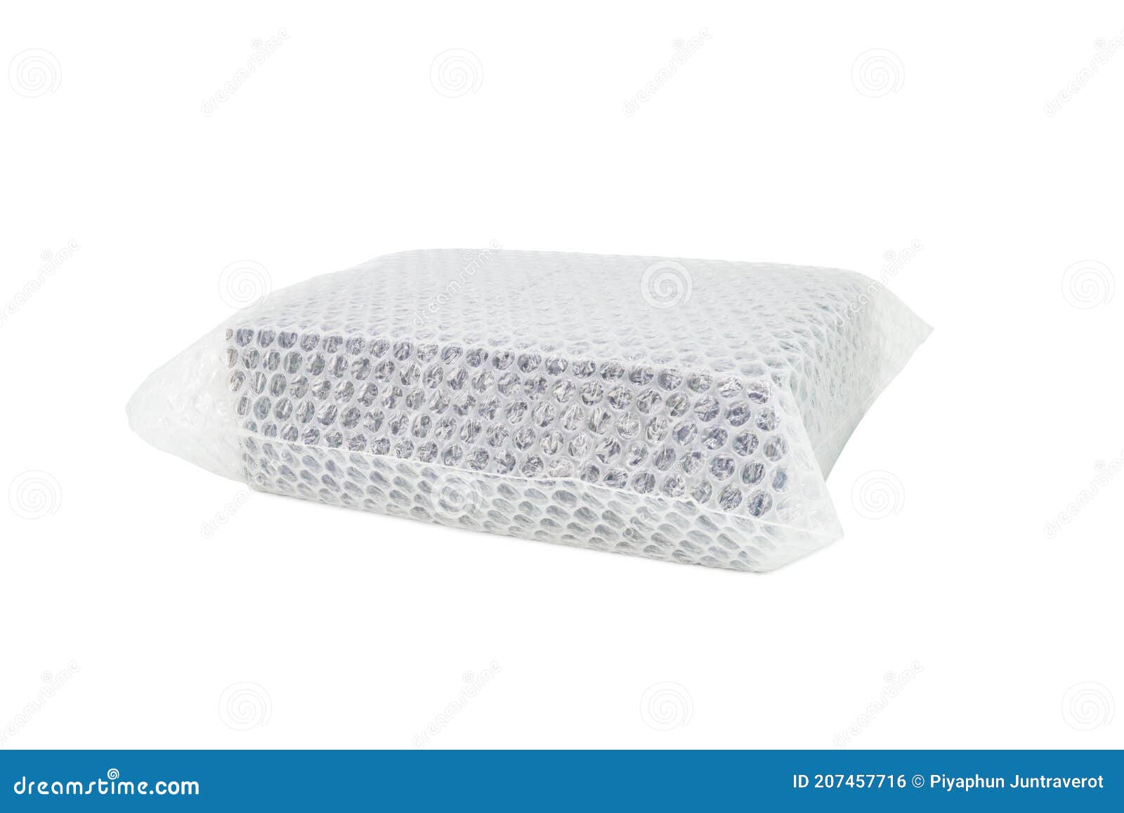 Bubbles Covering the Box by Bubble Wrap for Protection Product Cracked ...