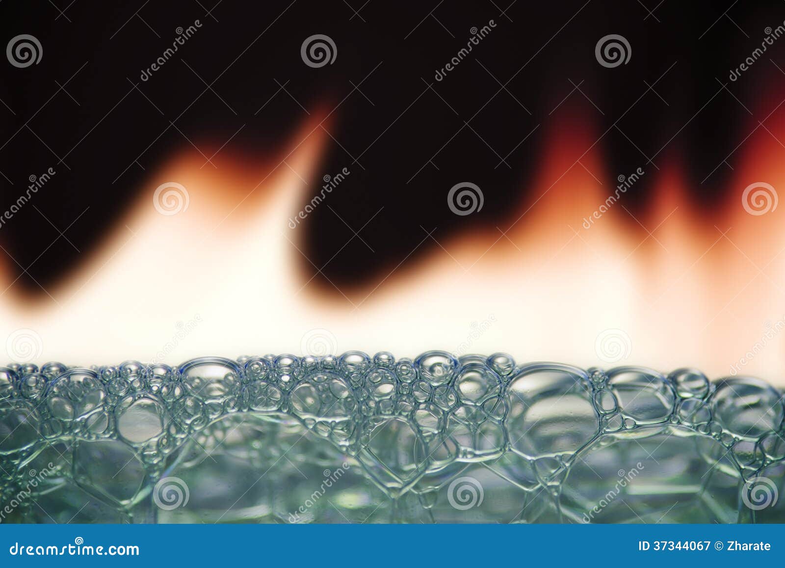 Bubbles in fire stock image. Image of backdrop, cloudscape - 37344067