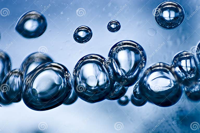 Bubbles in gel stock photo. Image of light, glass, abstract - 1807696