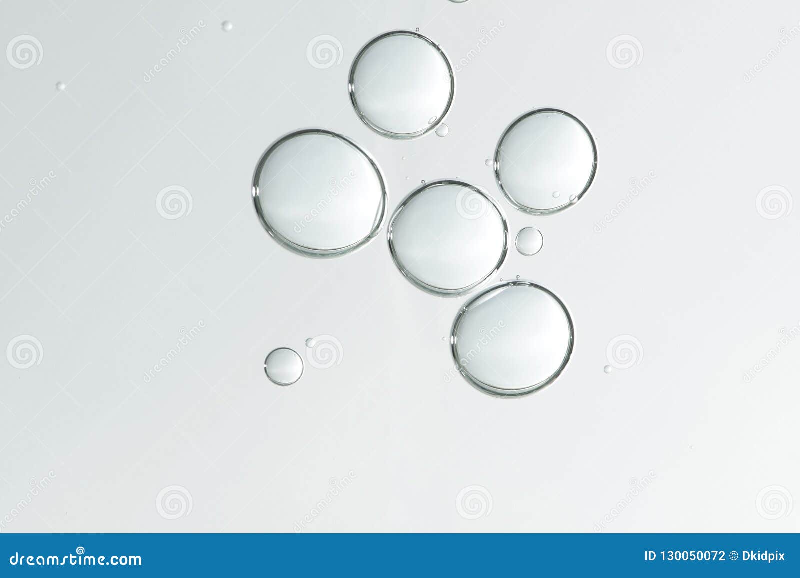 Light gray liquid bubbles stock photo. Image of levitation - 130050072