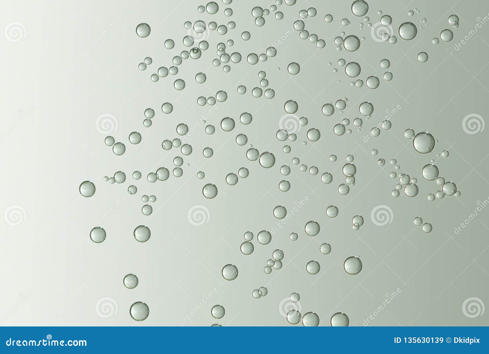 Bubbles Flows Over a Color Gradient Pattern Stock Image - Image of ...