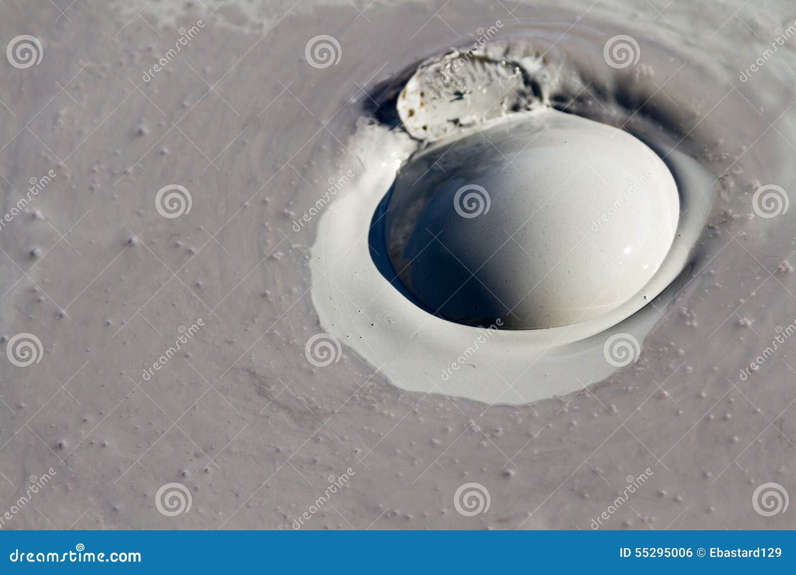 Bubbles mud splash stock photo. Image of colors, dome - 55295006