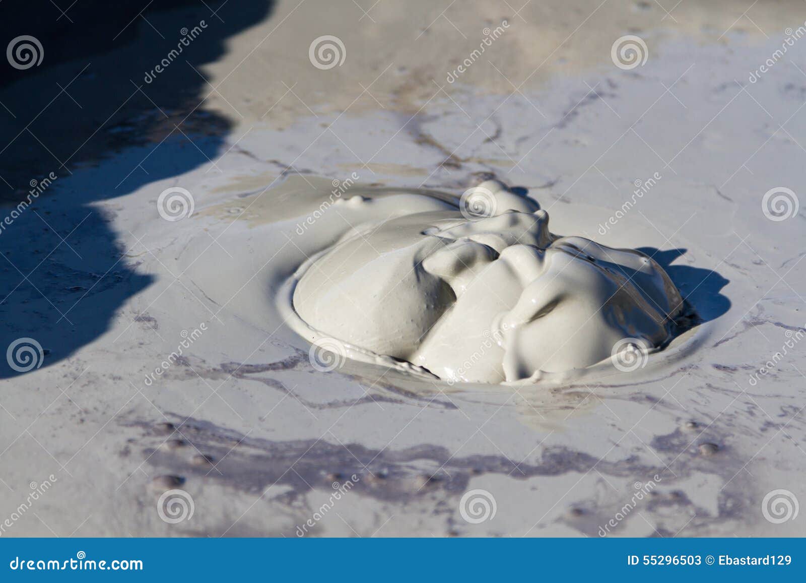 Bubbles mud splash stock image. Image of dirt, tourism - 55296503