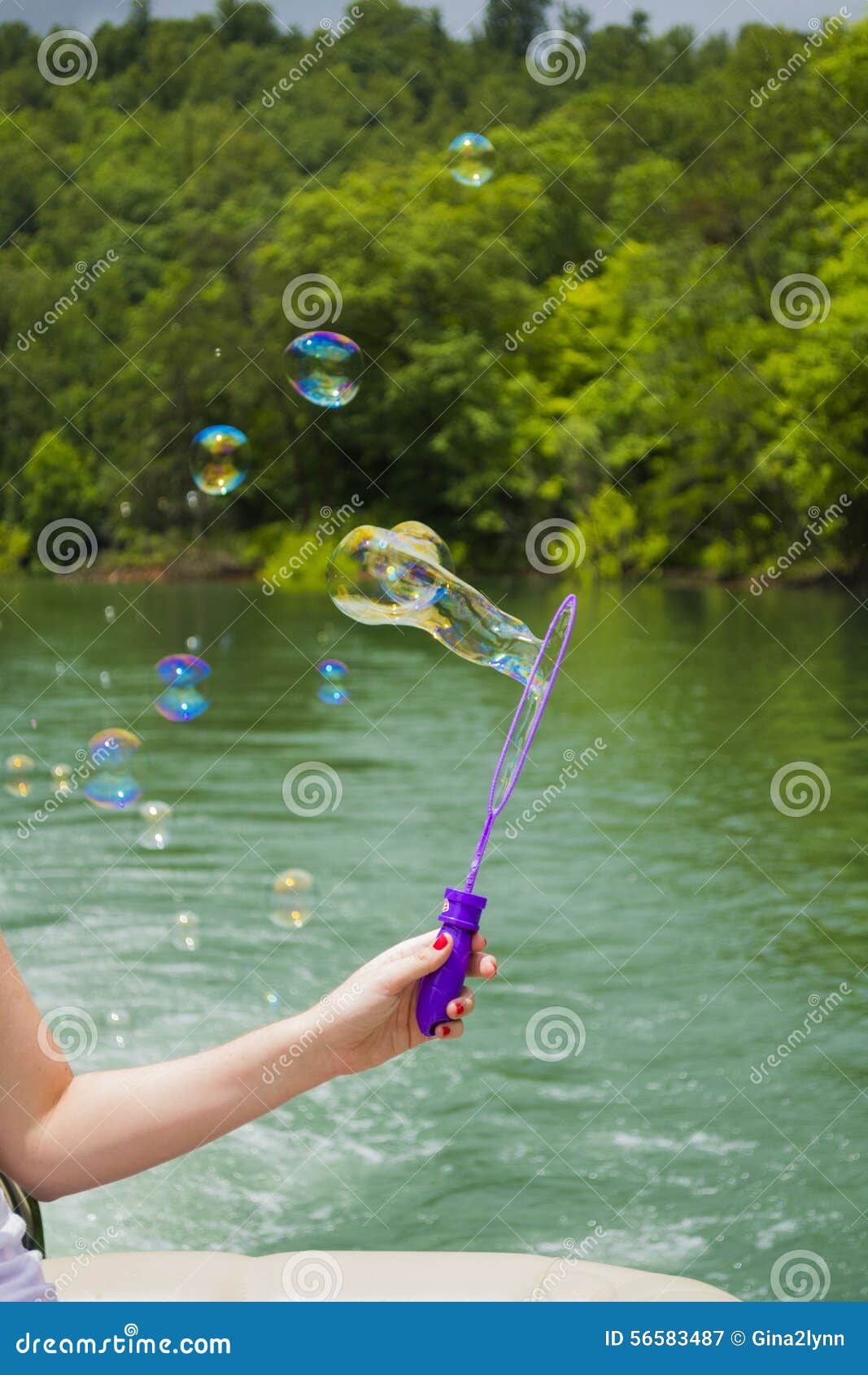 Bubbles at Norris Lake stock image. Image of tennessee - 56583487