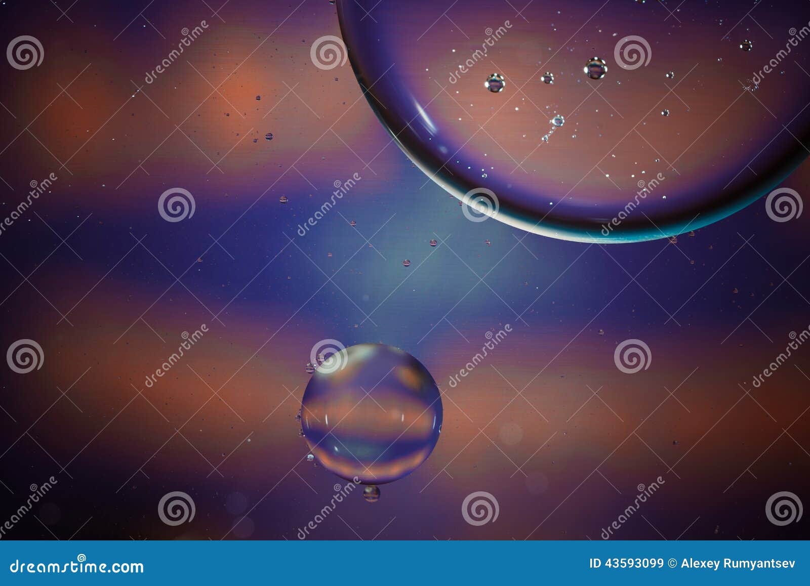 Bubbles over water stock image. Image of multicolor, bokeh - 43593099