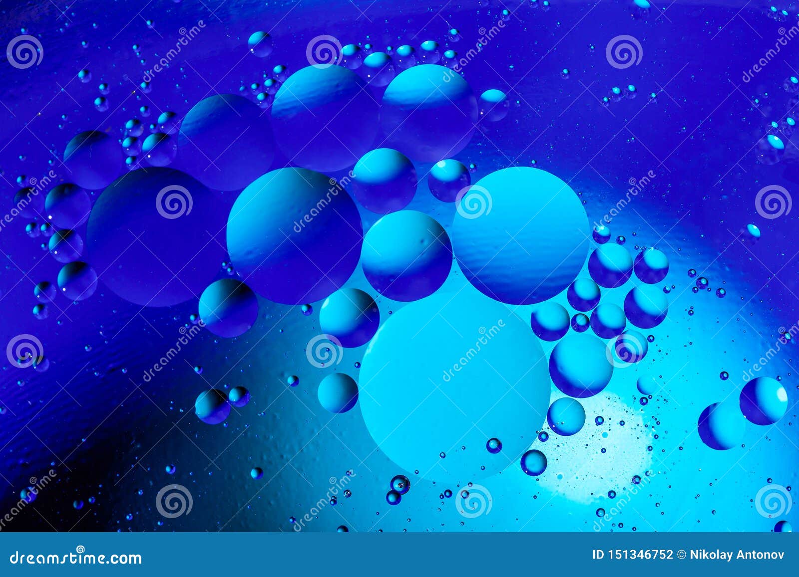 Bubbles of Oxygen in Water. Water Structure Stock Photo - Image of ...