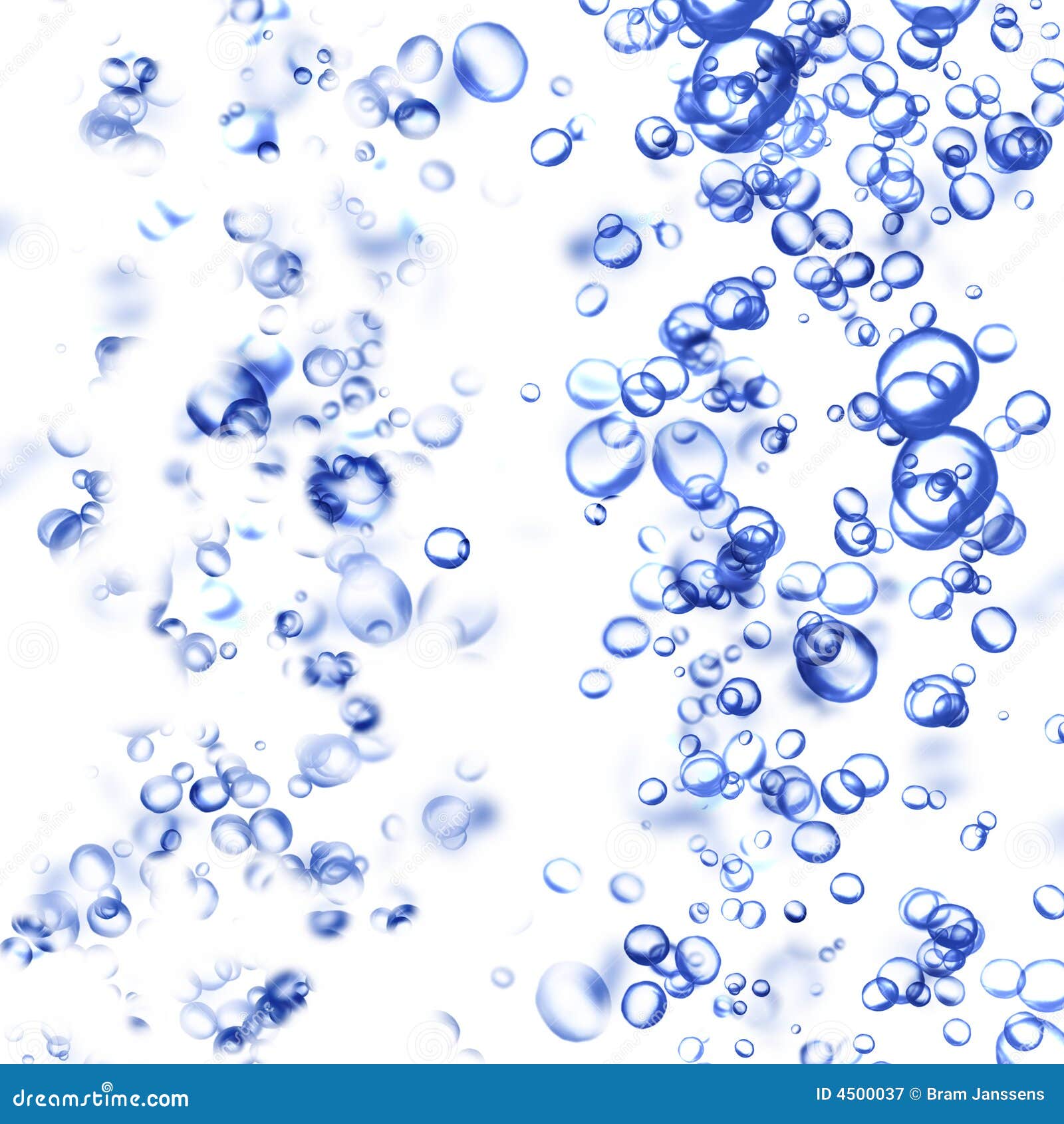 Air Bubbles Rising Up Underwater. Fizzy Drink Carbonated Sparkling ...