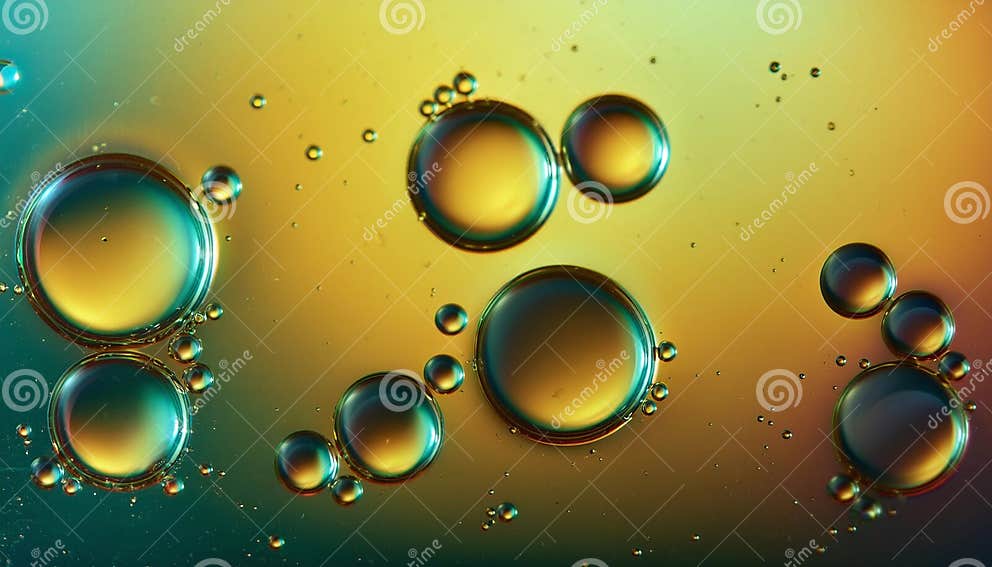 Bubbles Rising in Liquid stock illustration. Illustration of liquid ...