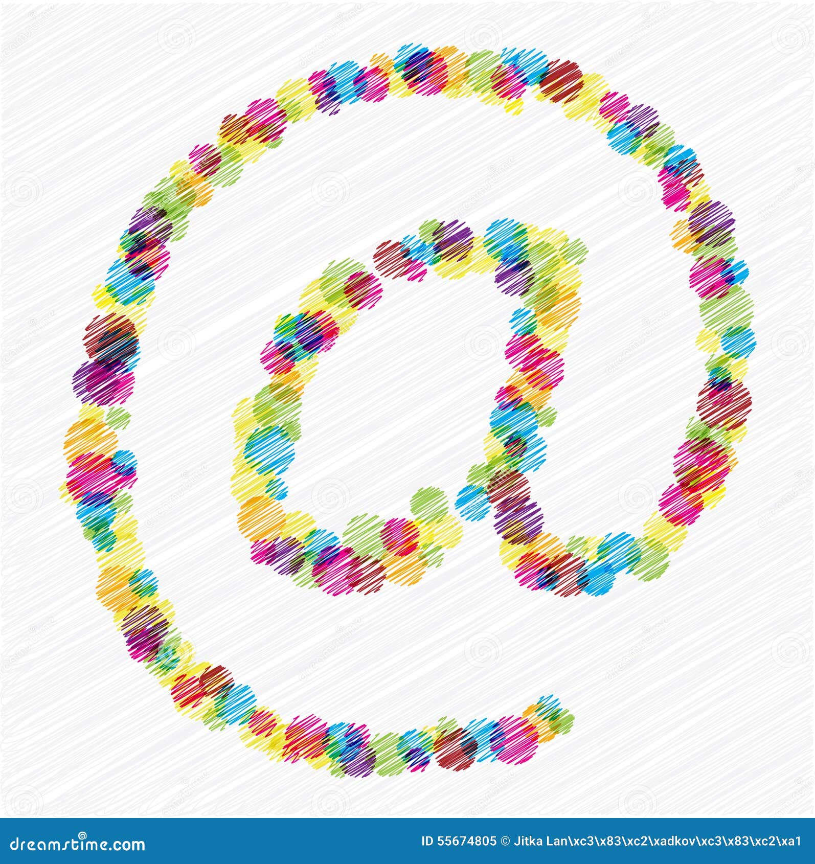 Bubbles at sign stock vector. Illustration of connectivity - 55674805