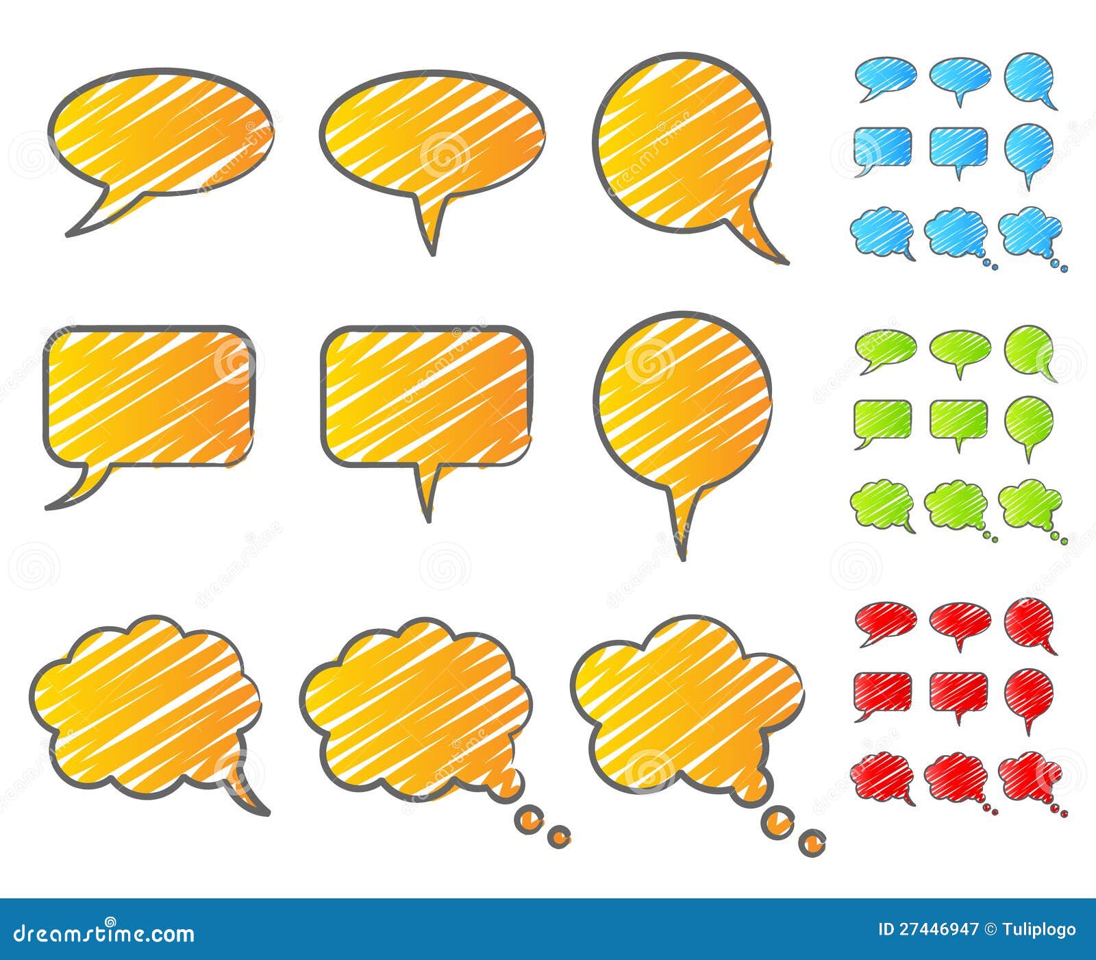 Bubbles speech scribble stock vector. Illustration of advertising ...