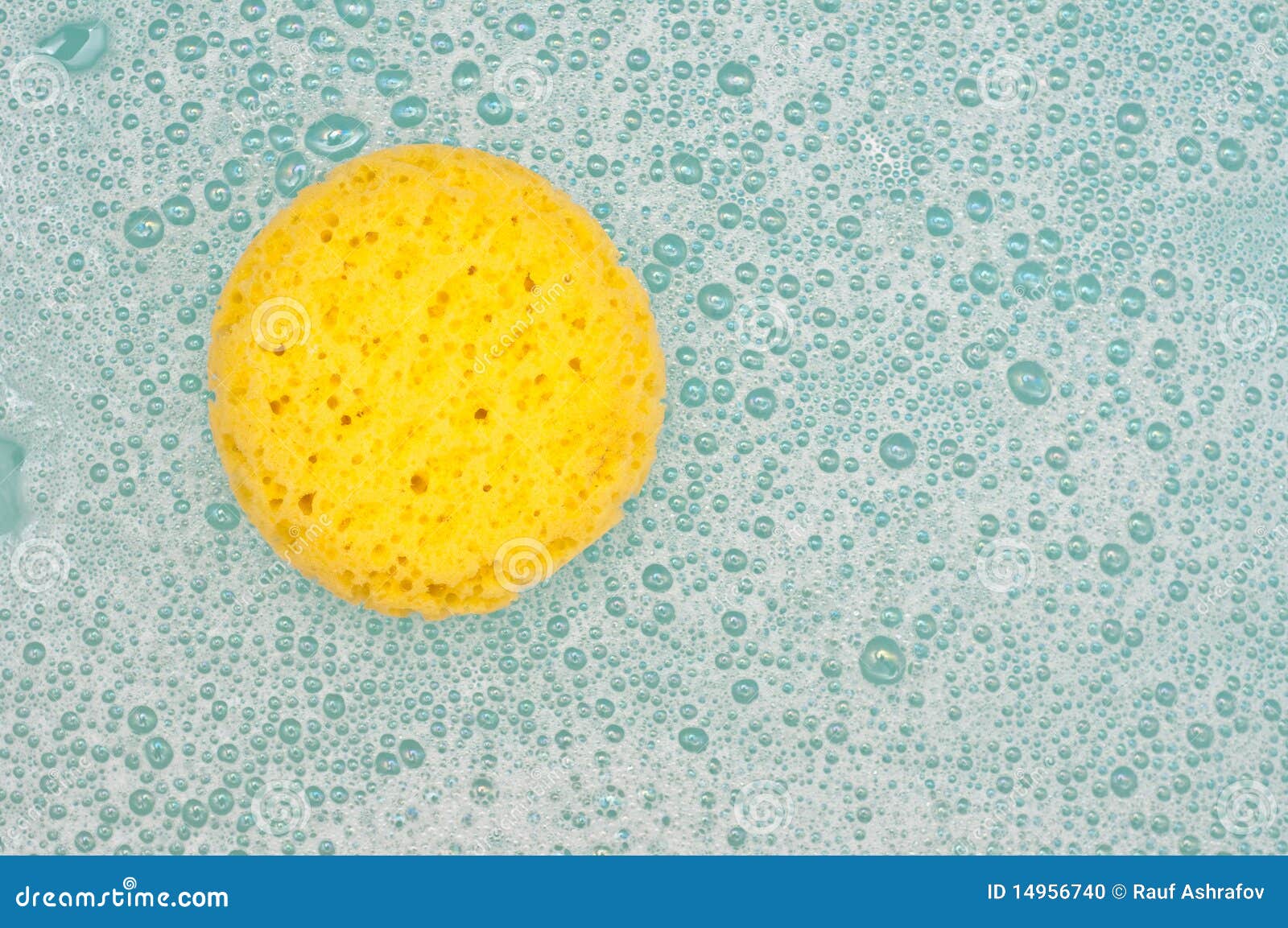 Bubbles and sponge stock photo. Image of effect, bath - 14956740