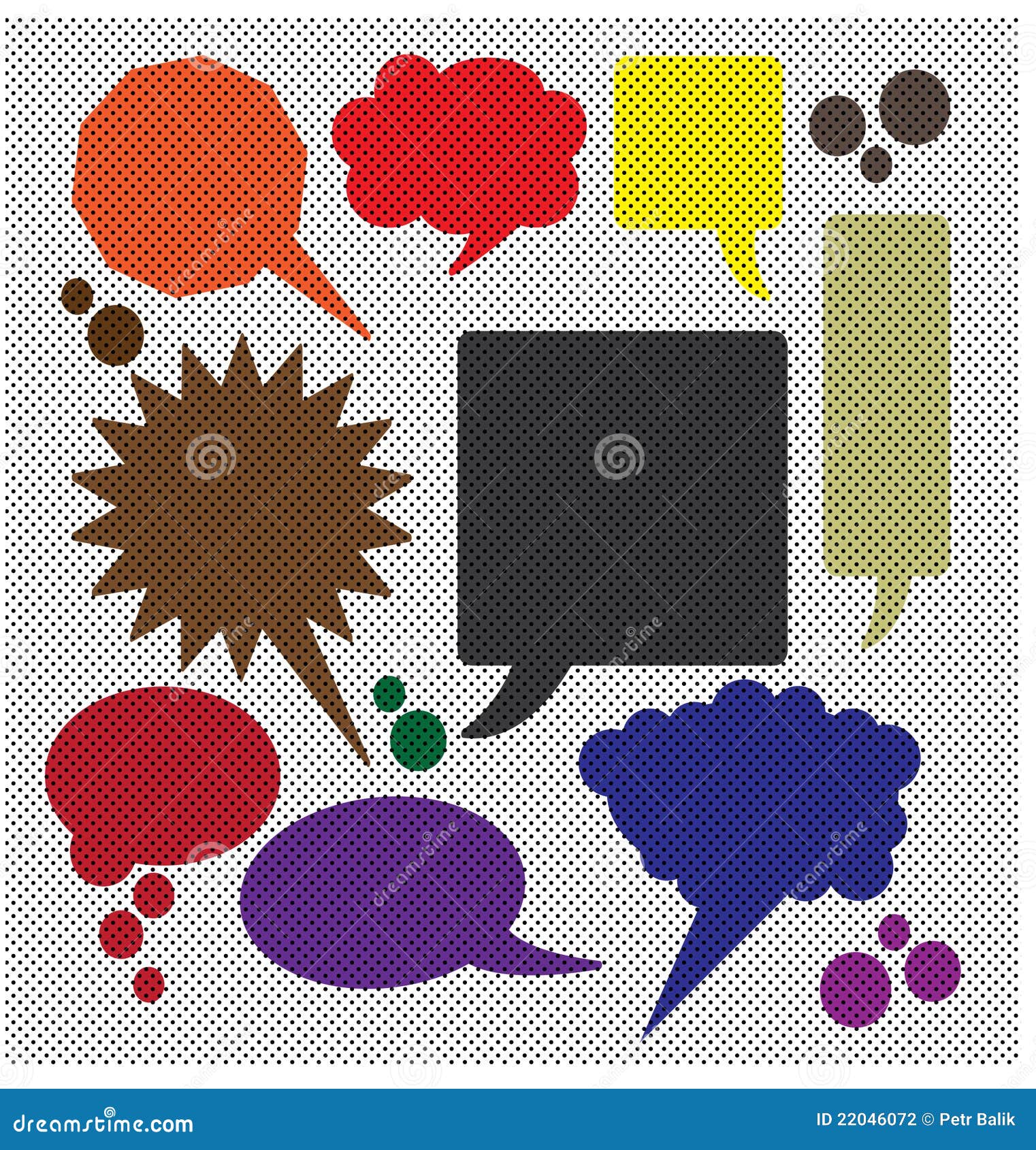 Bubbles for text stock illustration. Illustration of abstract - 22046072