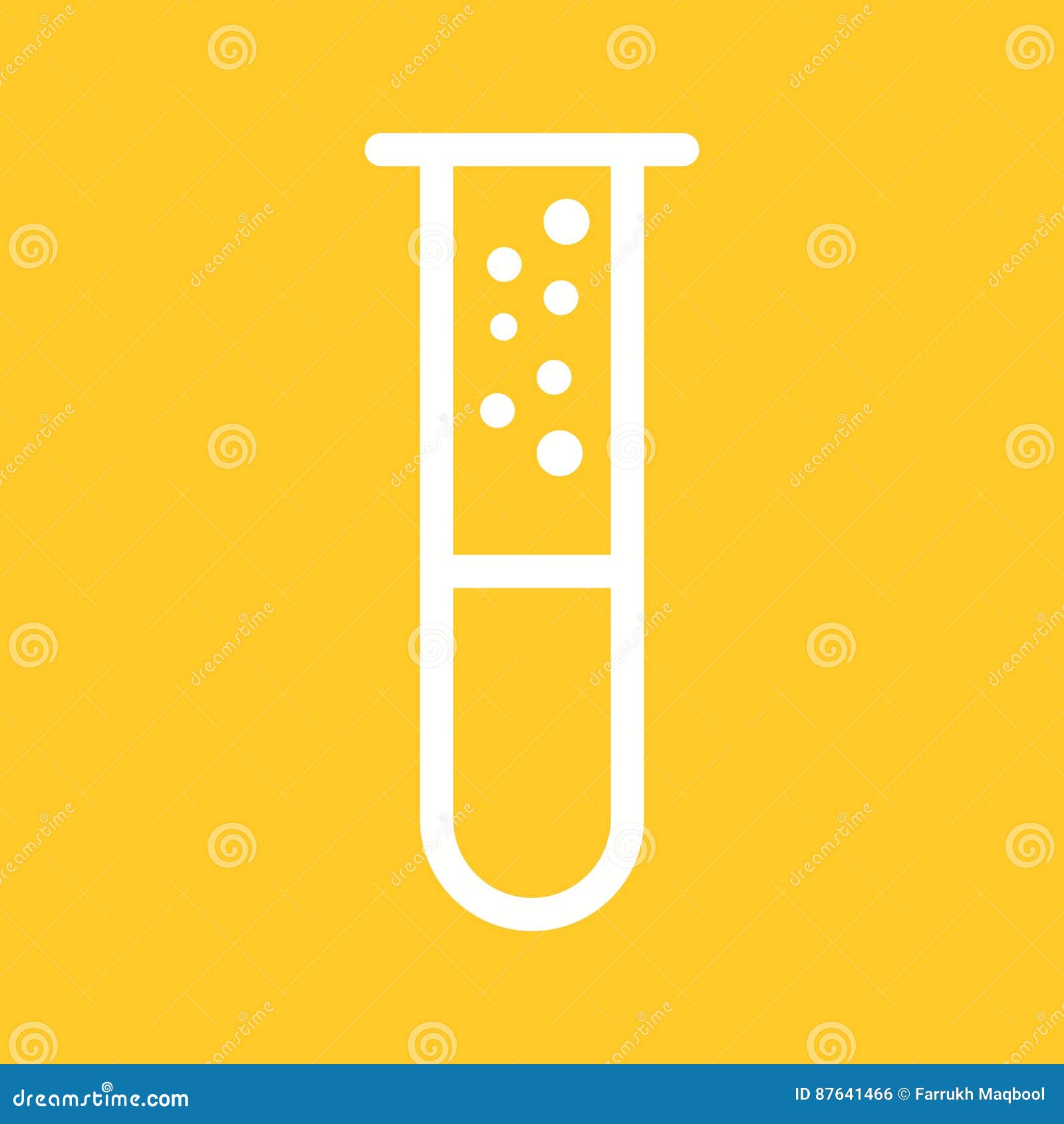 Bubbles from Tube stock vector. Illustration of liquid - 87641466