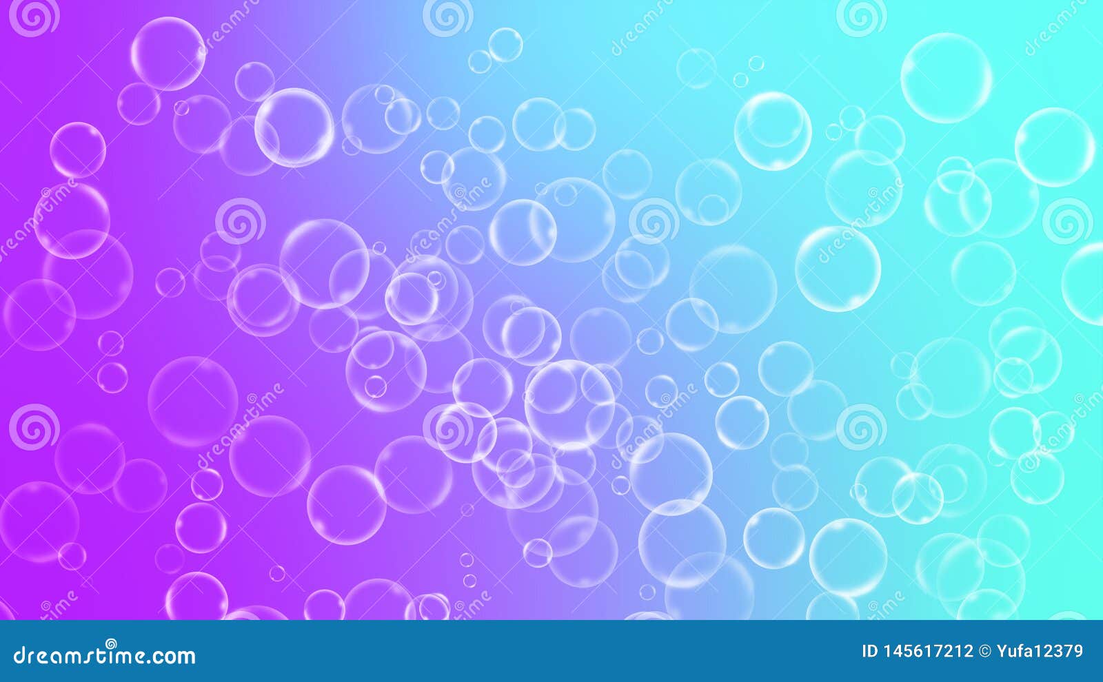 Bubbles Underwater on Gradient Background. Abstract Texture Background ...