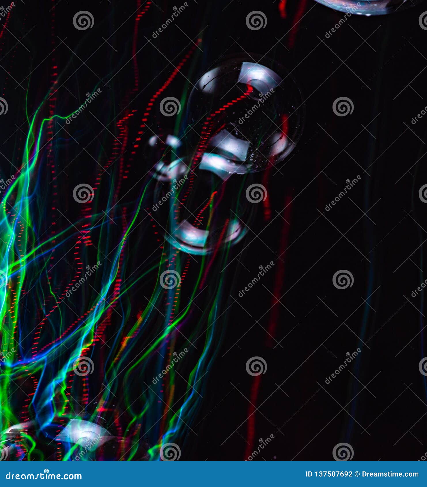 Magic Orb Dance stock photo. Image of soap, psychodelic - 137507692