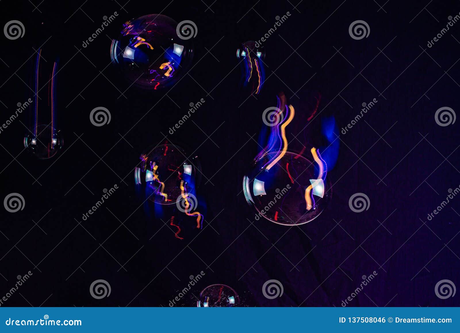 Magic Orb Dance stock photo. Image of psychodelic, exposure - 137508046