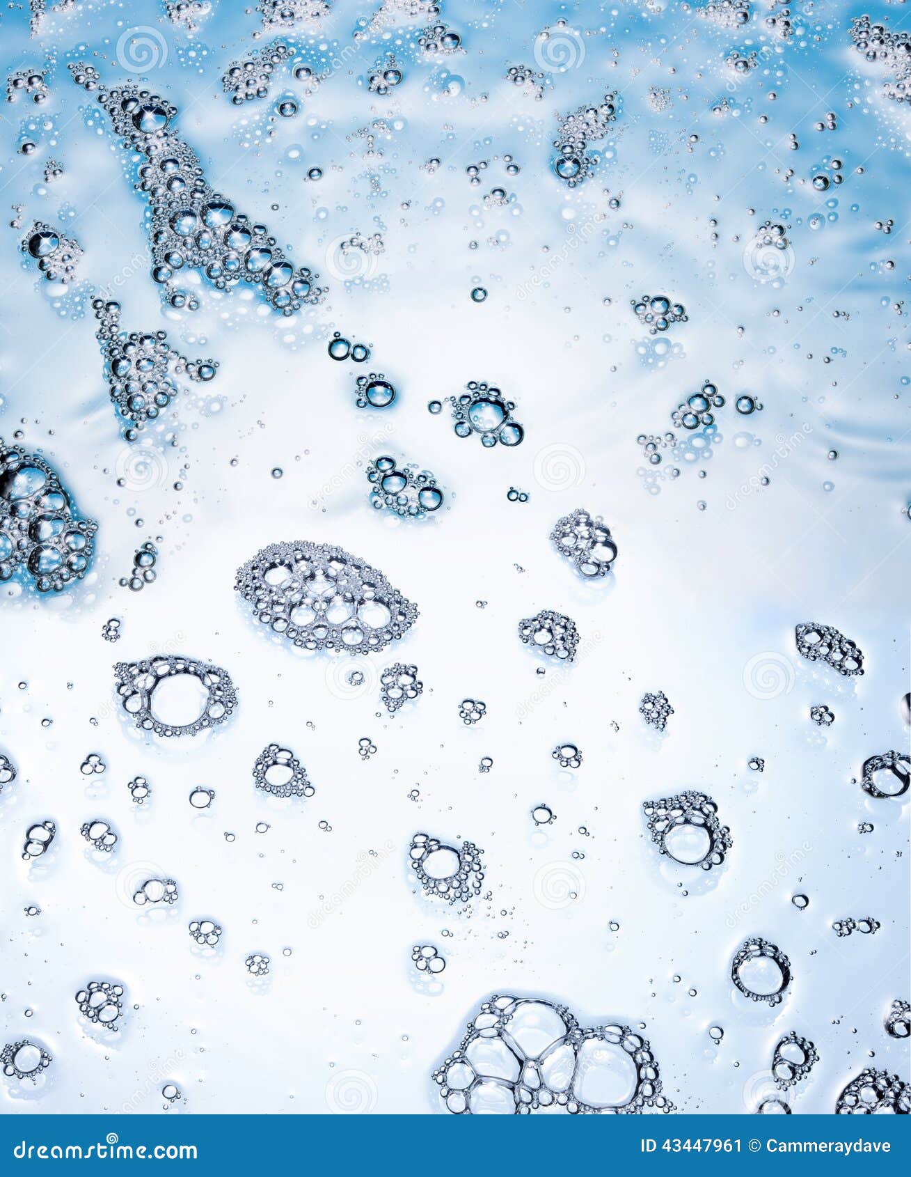 Bubbles Water Background stock image. Image of blue, photograph - 43447961