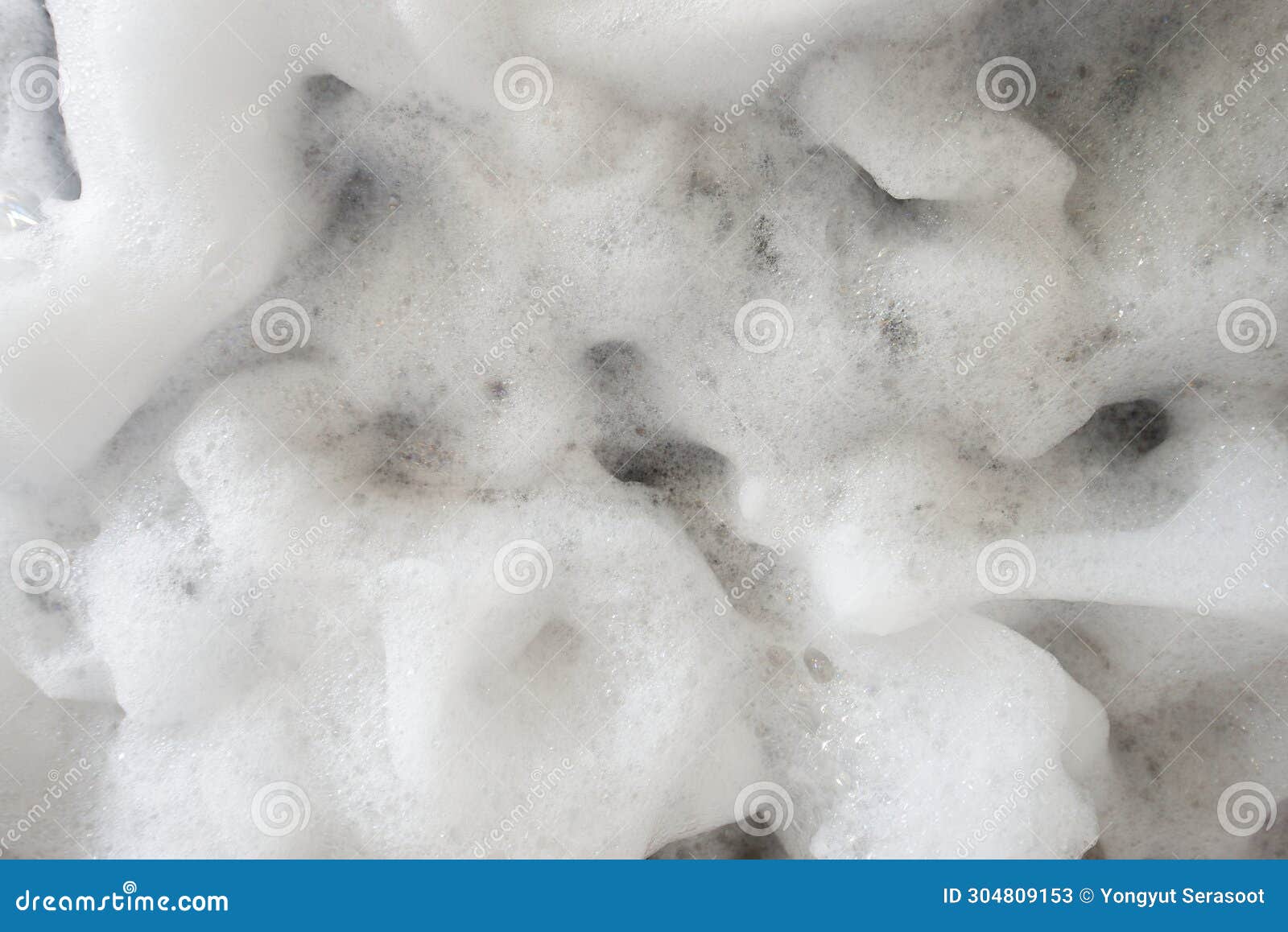The Lumpy White Soap Bubbles Look Like Clouds Stock Image - Image of ...