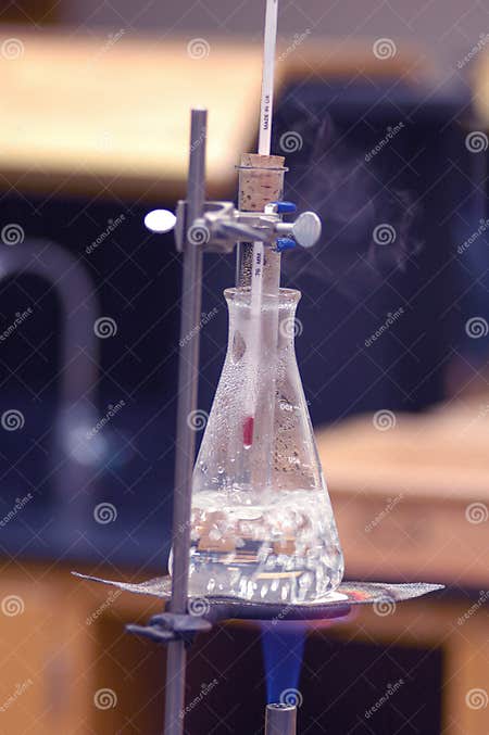 Bubbling beaker stock image. Image of laboratory, beaker - 1205619