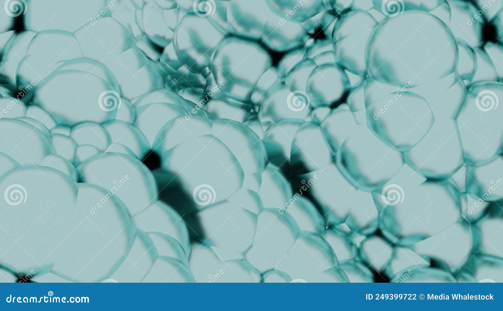 Bubbling 3d Bubbles. Design. Boiling Mass of Bubbles in 3d Animation ...