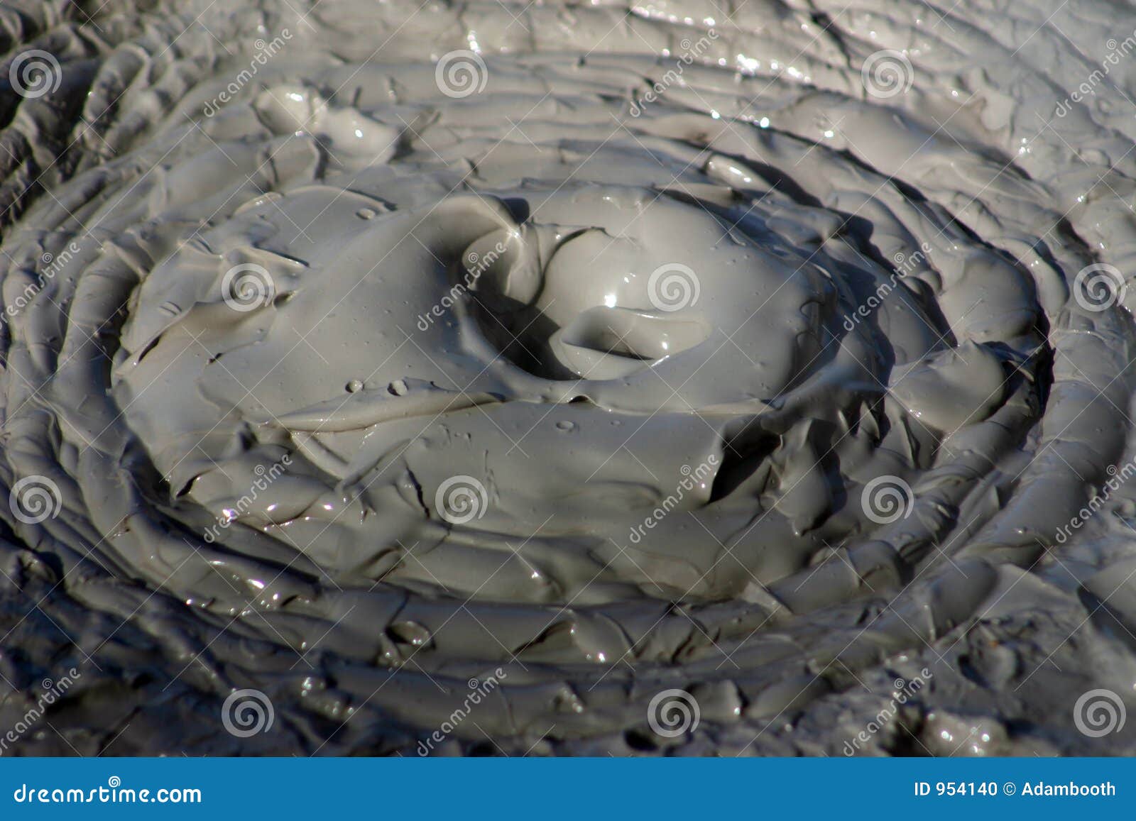 Bubbling Mud stock photo. Image of earthquake, park, lady - 954140