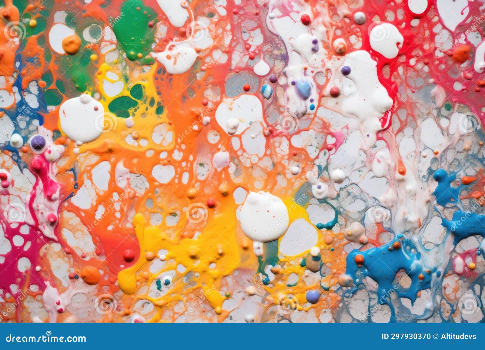 Bubbling paint surface stock photo. Image of texture - 297930370
