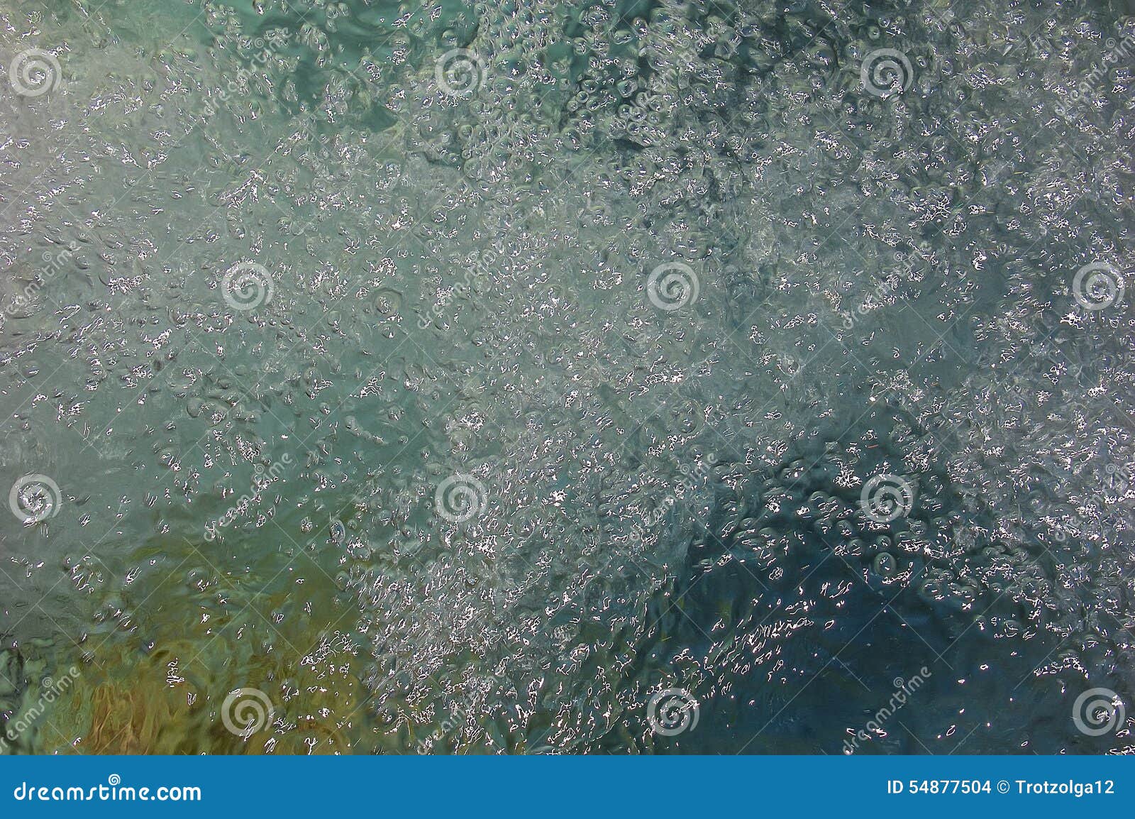 Bubbling Spring Water Close-up. Stock Photo - Image of cold, beverage ...