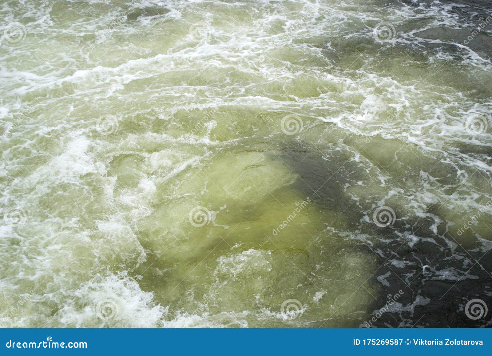 Bubbling stream of water stock image. Image of vortex - 175269587