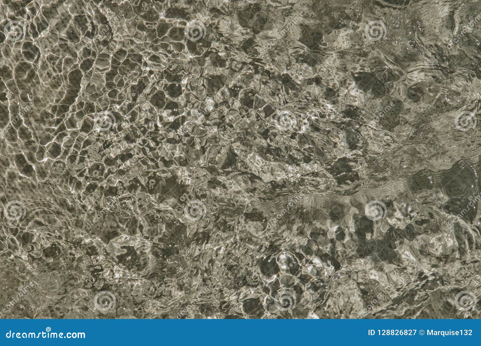 Bubbling Water in the Pool, Gray Texture of Boiling Water. Stock ...