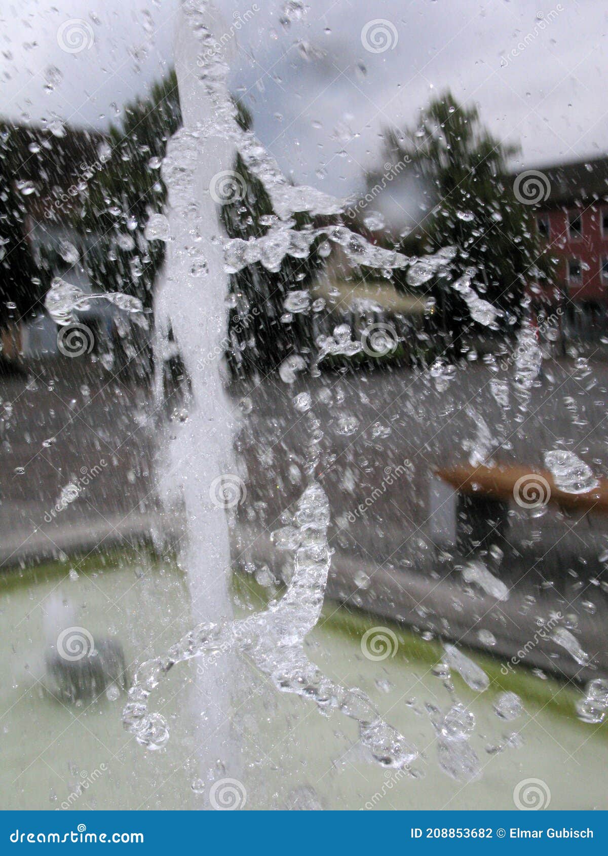 Bubbling Water Refreshing Wet Liquid Stock Photo - Image of harmony ...