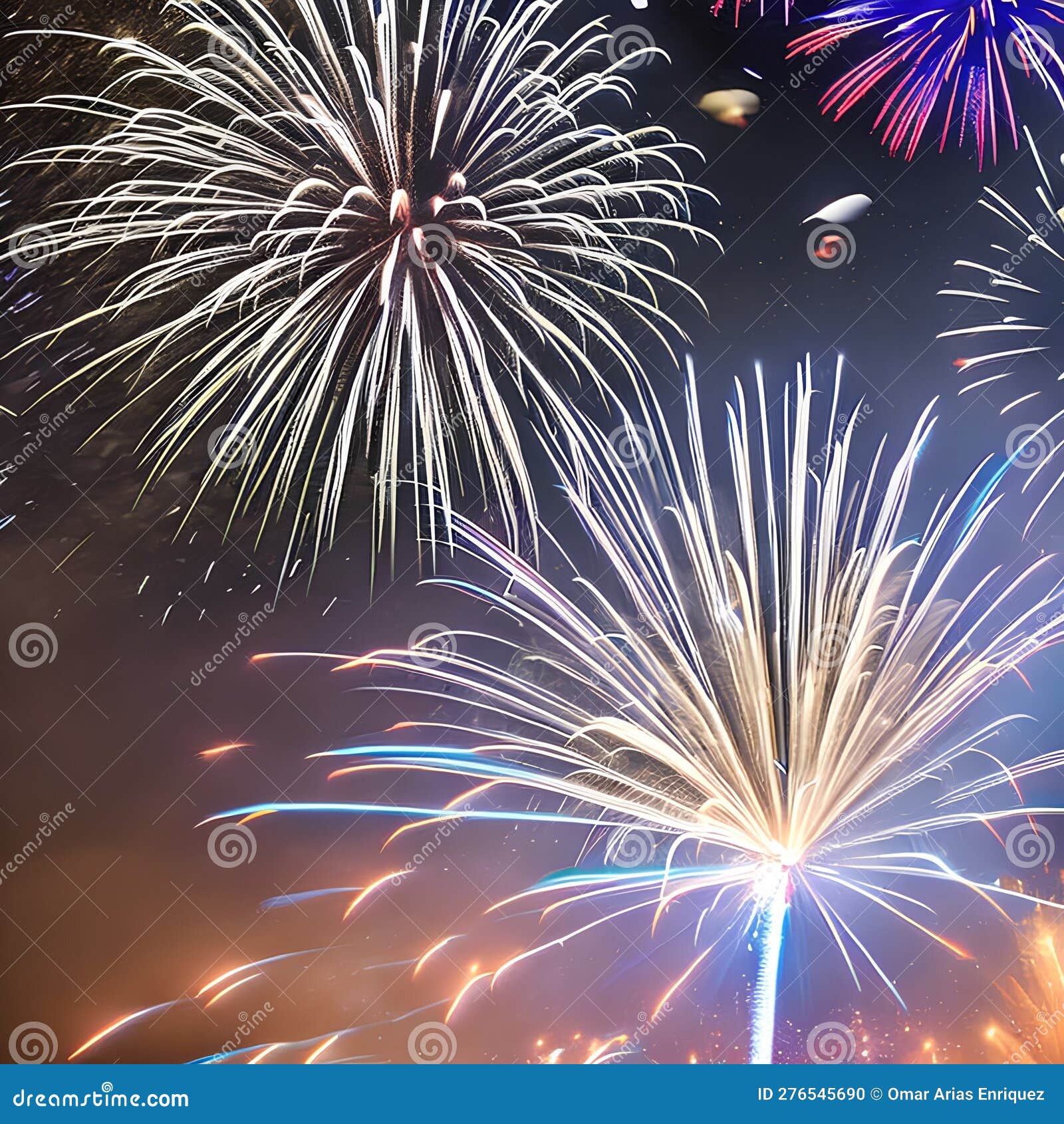 A Bubbly and Bursting Texture with Exploding Fireworks and Popping ...