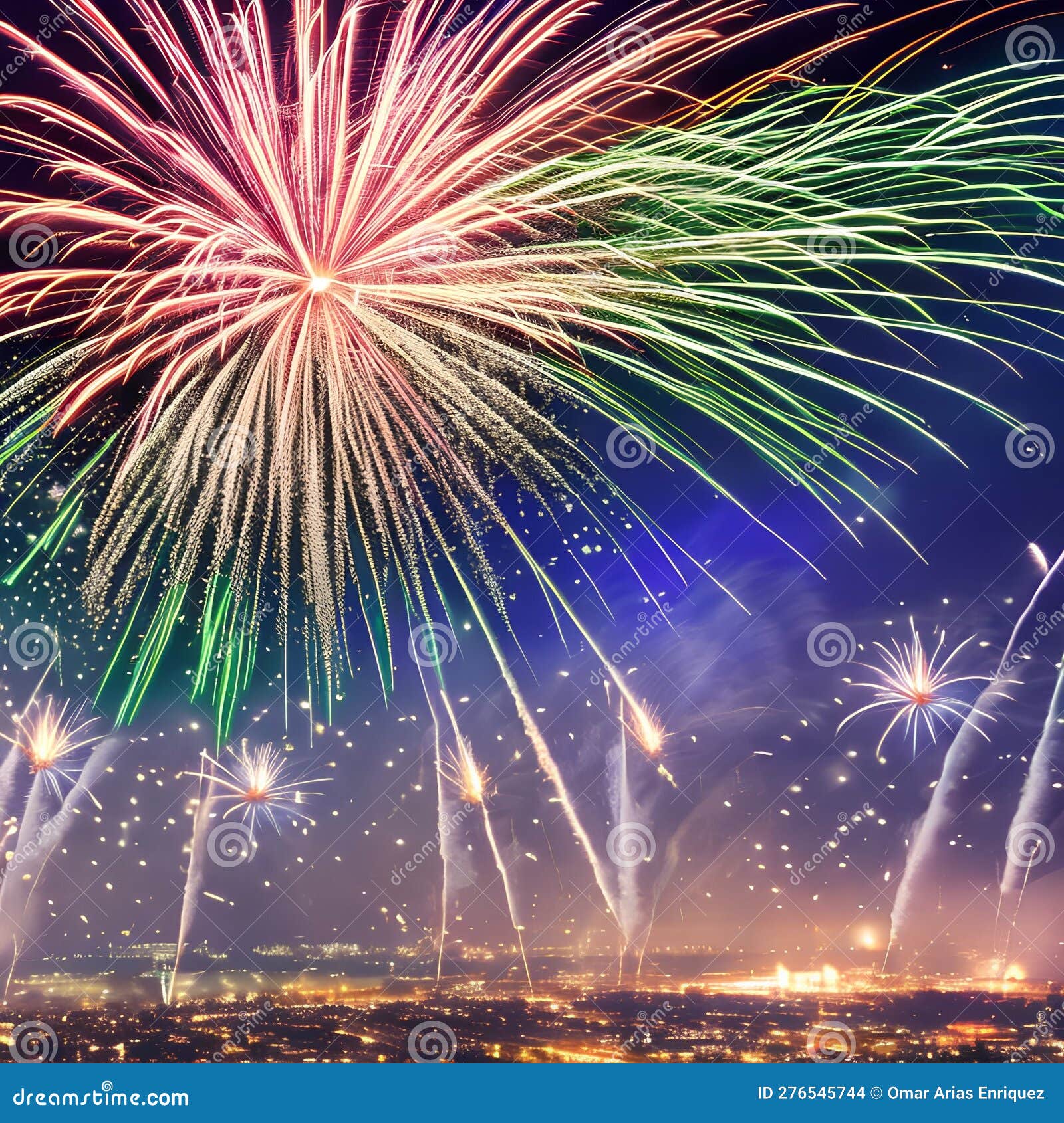 A Bubbly and Bursting Texture with Exploding Fireworks and Popping ...