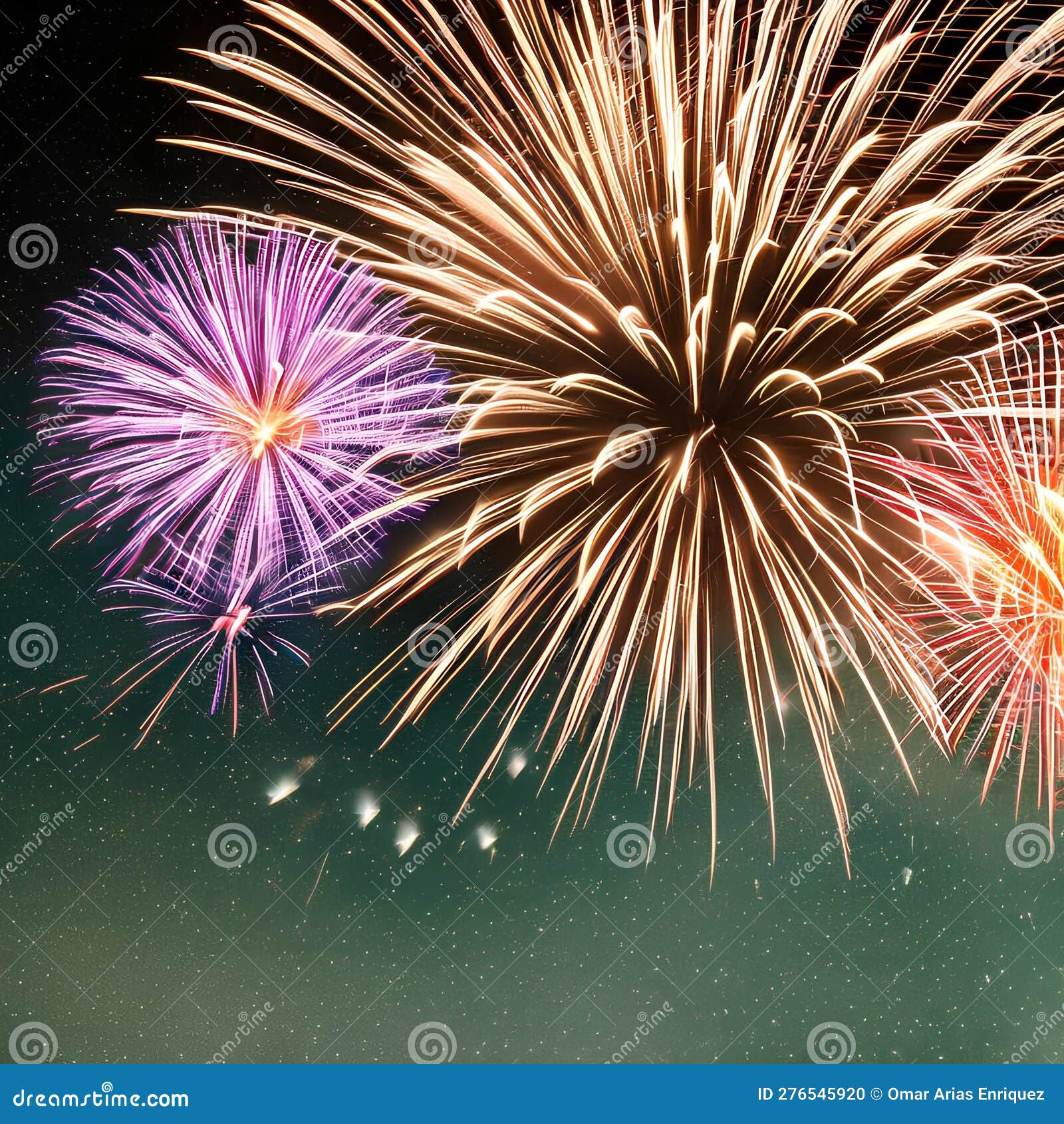 A Bubbly and Bursting Texture with Exploding Fireworks and Popping ...