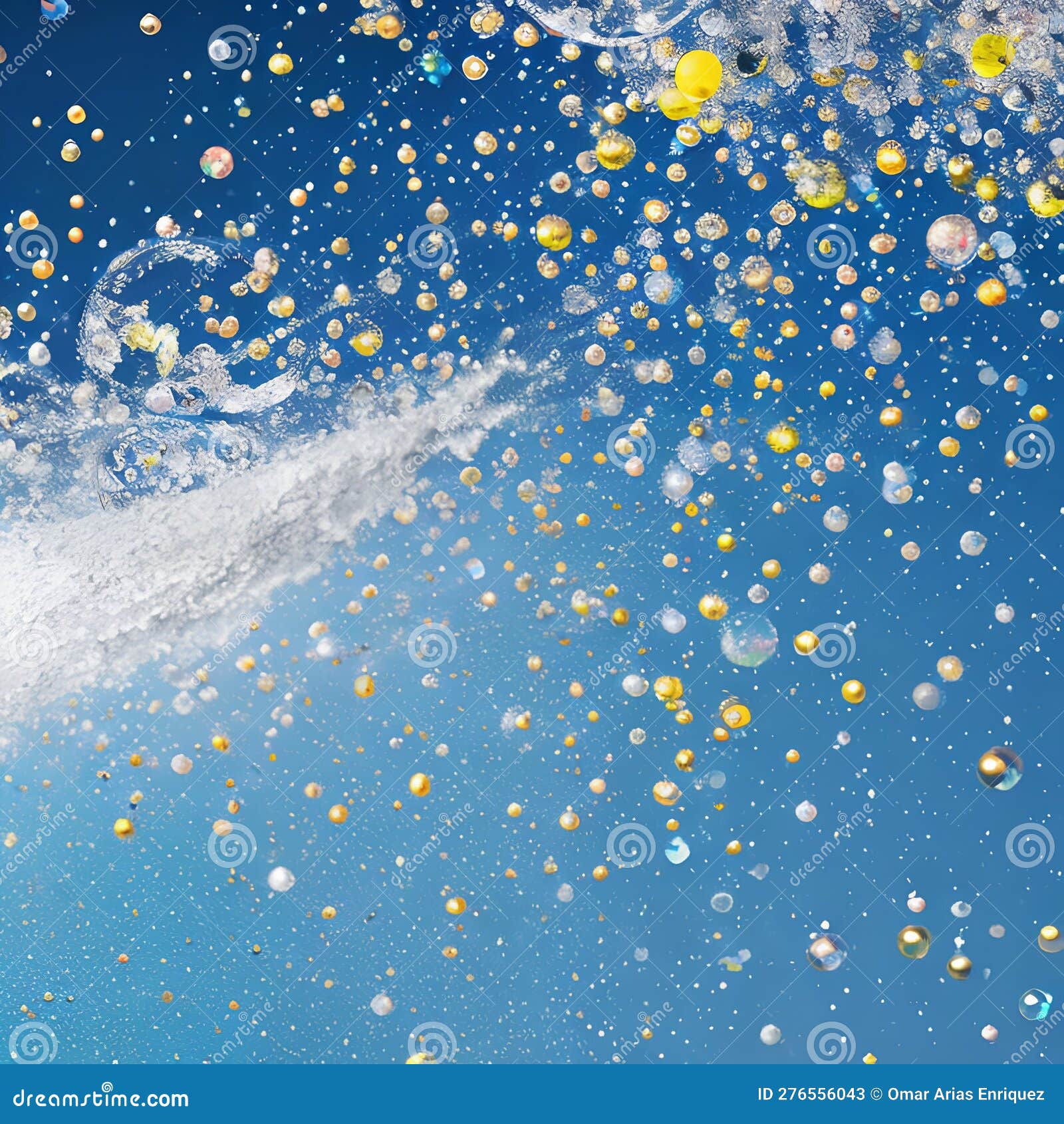 A Bubbly And Explosive Texture With Bursting Bubbles And Popping ...