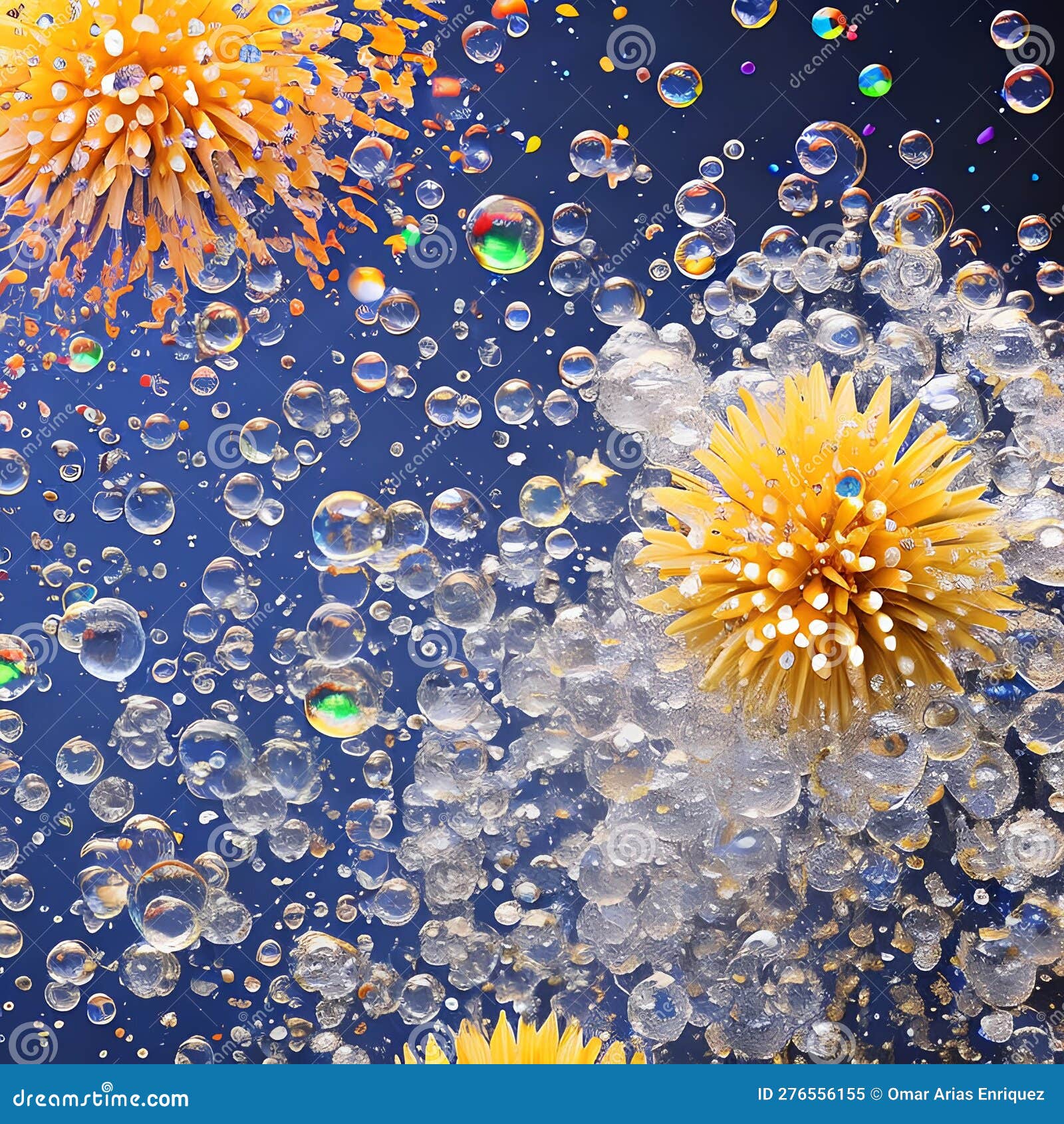 A Bubbly and Explosive Texture with Bursting Bubbles and Popping ...