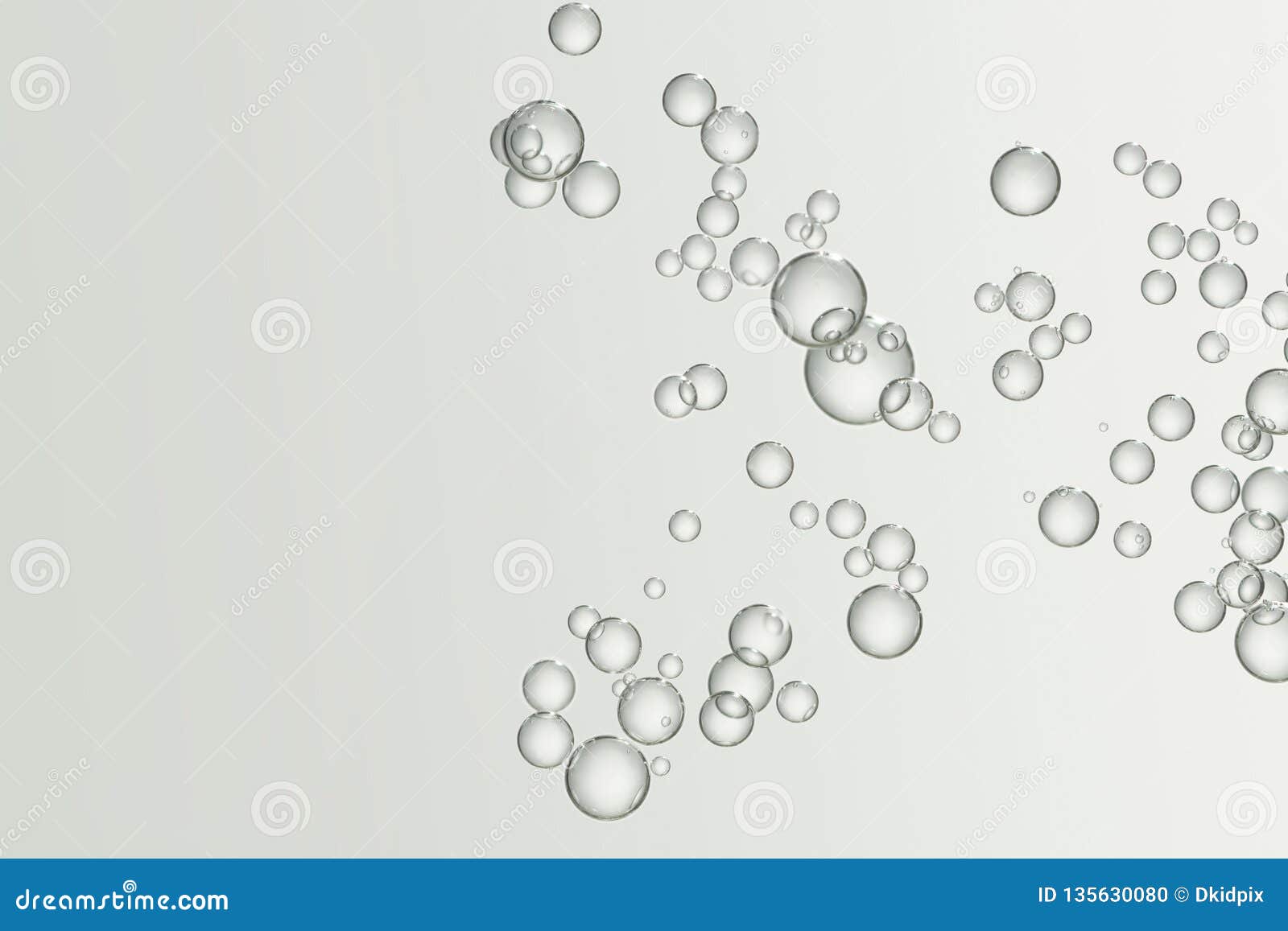 Bubbly Fizz Over a Gradient Background Stock Photo - Image of ...
